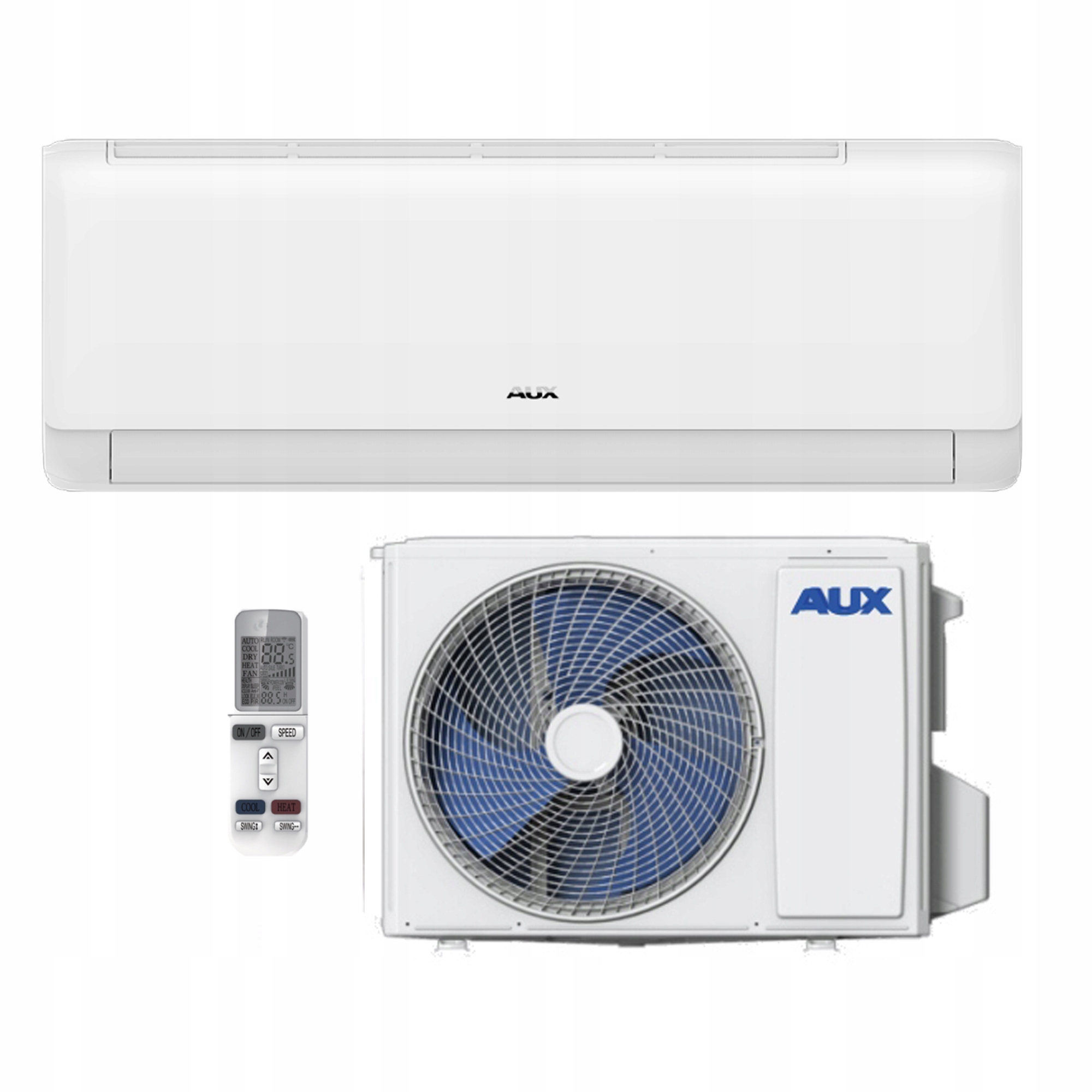 Klimatyzator ścienny AUX Q-SMART 6,7 KW • Cena, Opinie 14870527083 • Allegro