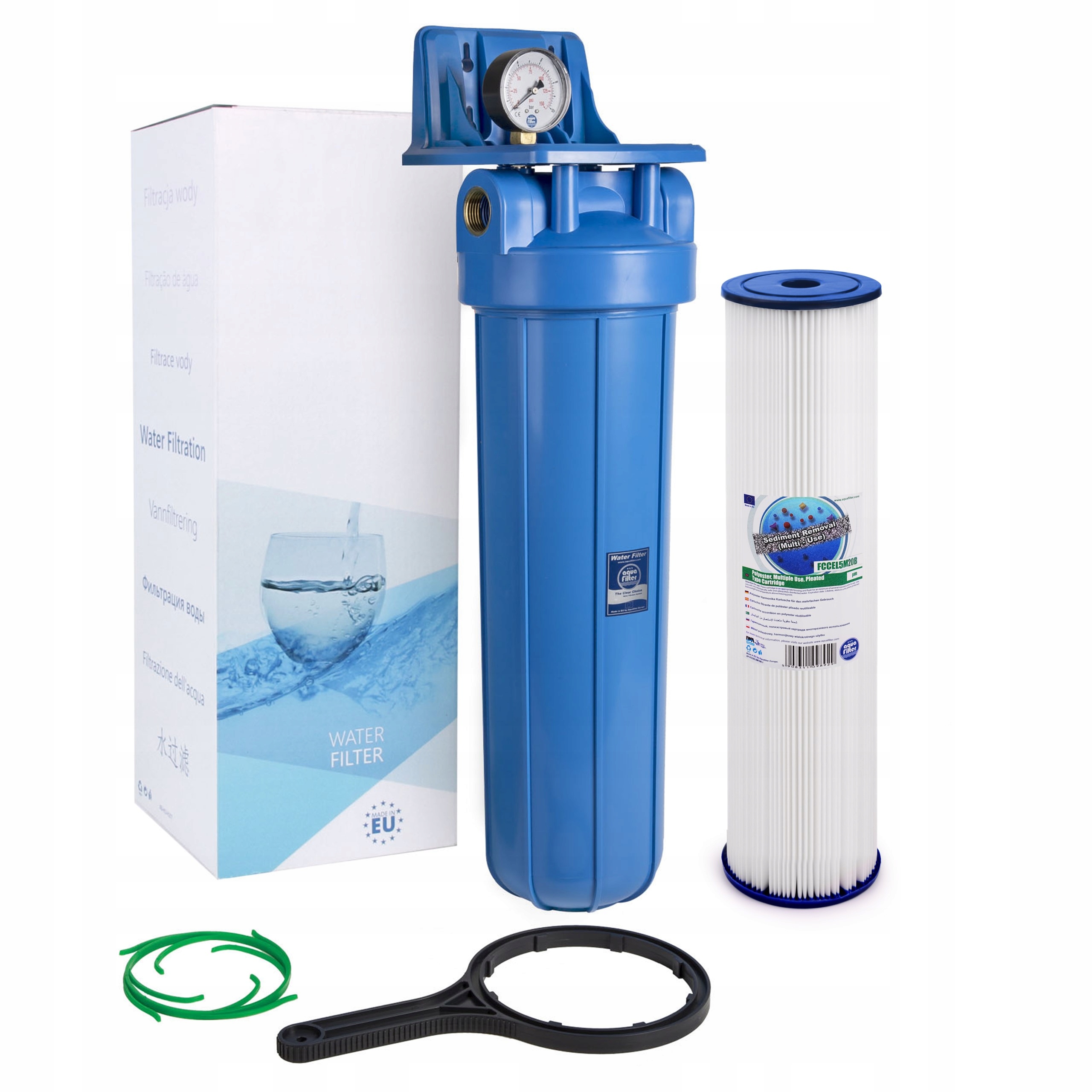 FILTR WODY NA CAŁY DOM DUŻY PRZEPŁYW WIELOKROTNY (FH20B1-B-WB) • Cena ...