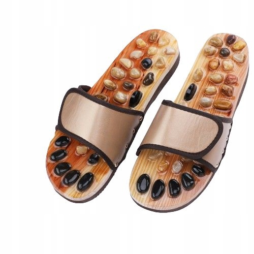 KLAPKI MASUJĄCE ZDROWOTNE MASAŻ AKUPRESURA STÓP 16505291390 - Allegro.pl