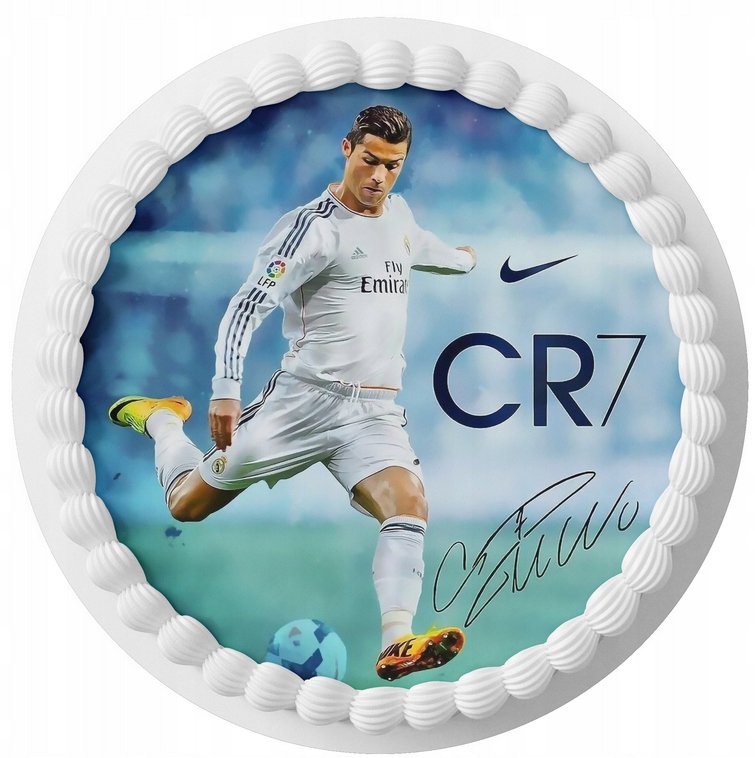 OPŁATEK NA TORT PREMIUM CRISTIANO RONALDO + NAPIS 13488775873 - Allegro.pl OPŁATEK NA TORT PREMIUM CRISTIANO RONALDO + NAPIS 13488775873 - Allegro.pl