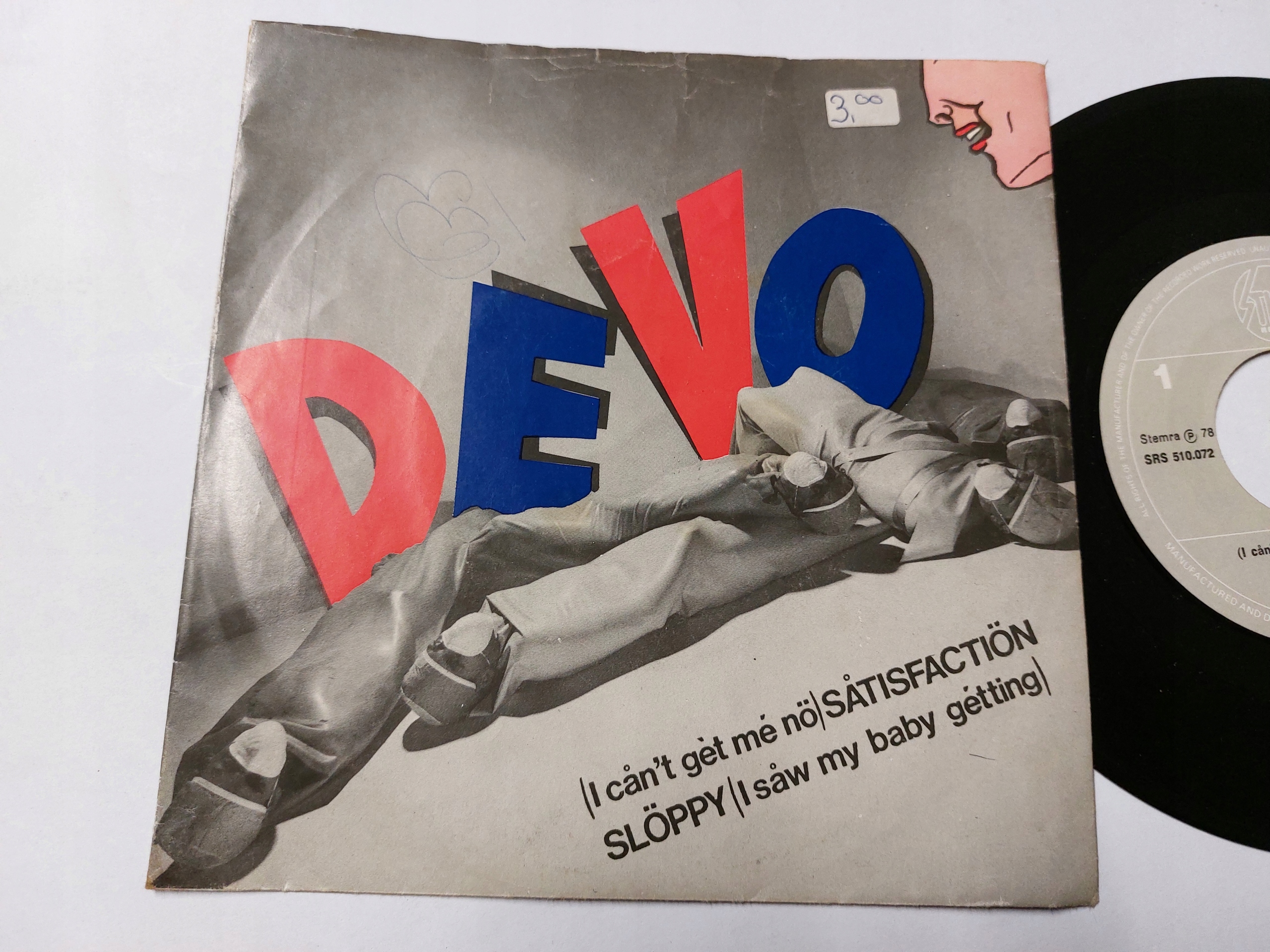 Devo – (I Can’t Get Me No) Satisfaction 7'' 1503 17342040523 - Sklepy, Opinie, Ceny w Allegro