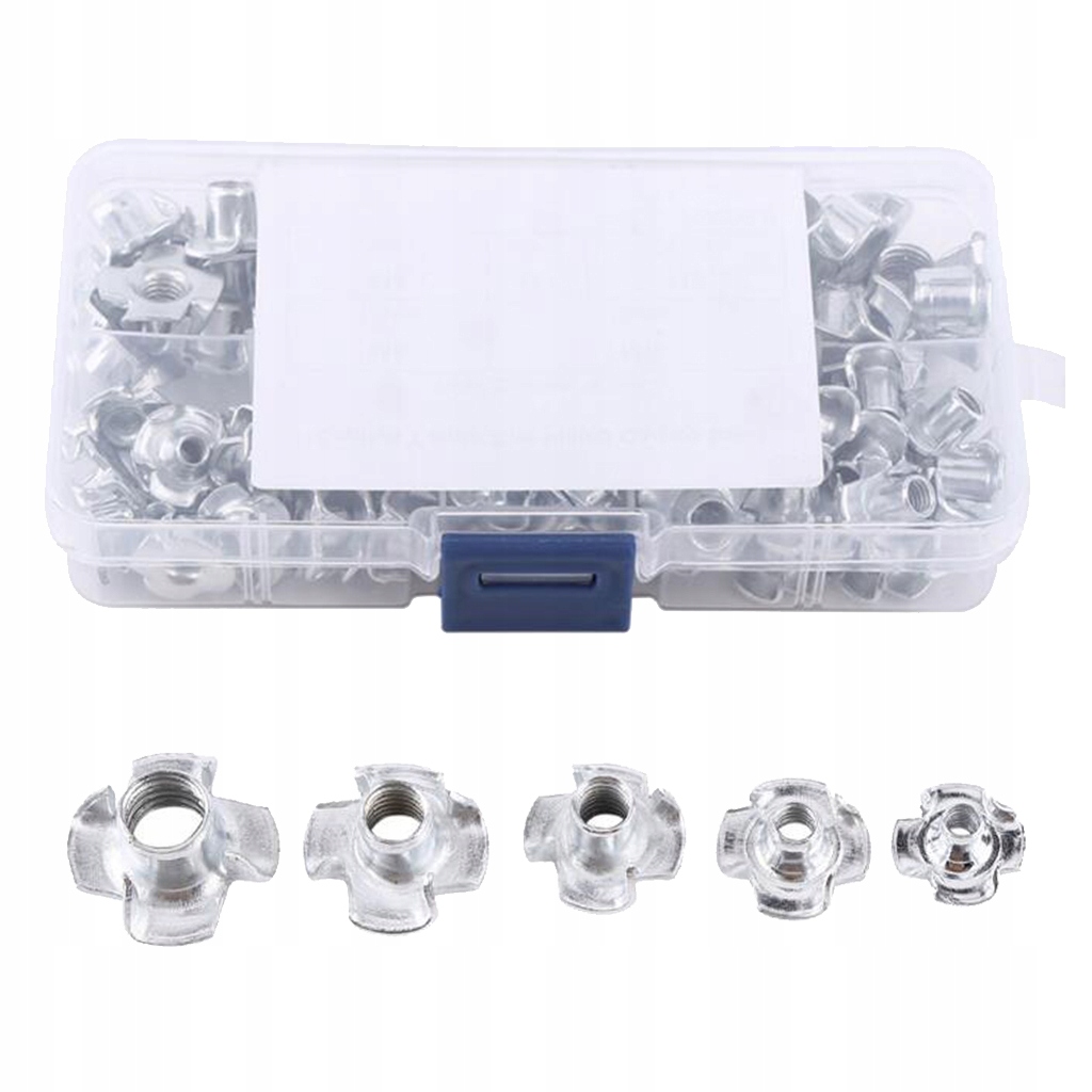 Wander Cloudly T Nut Four Pronged Tee Nuts Cynkowane nakrętki ze stali ...