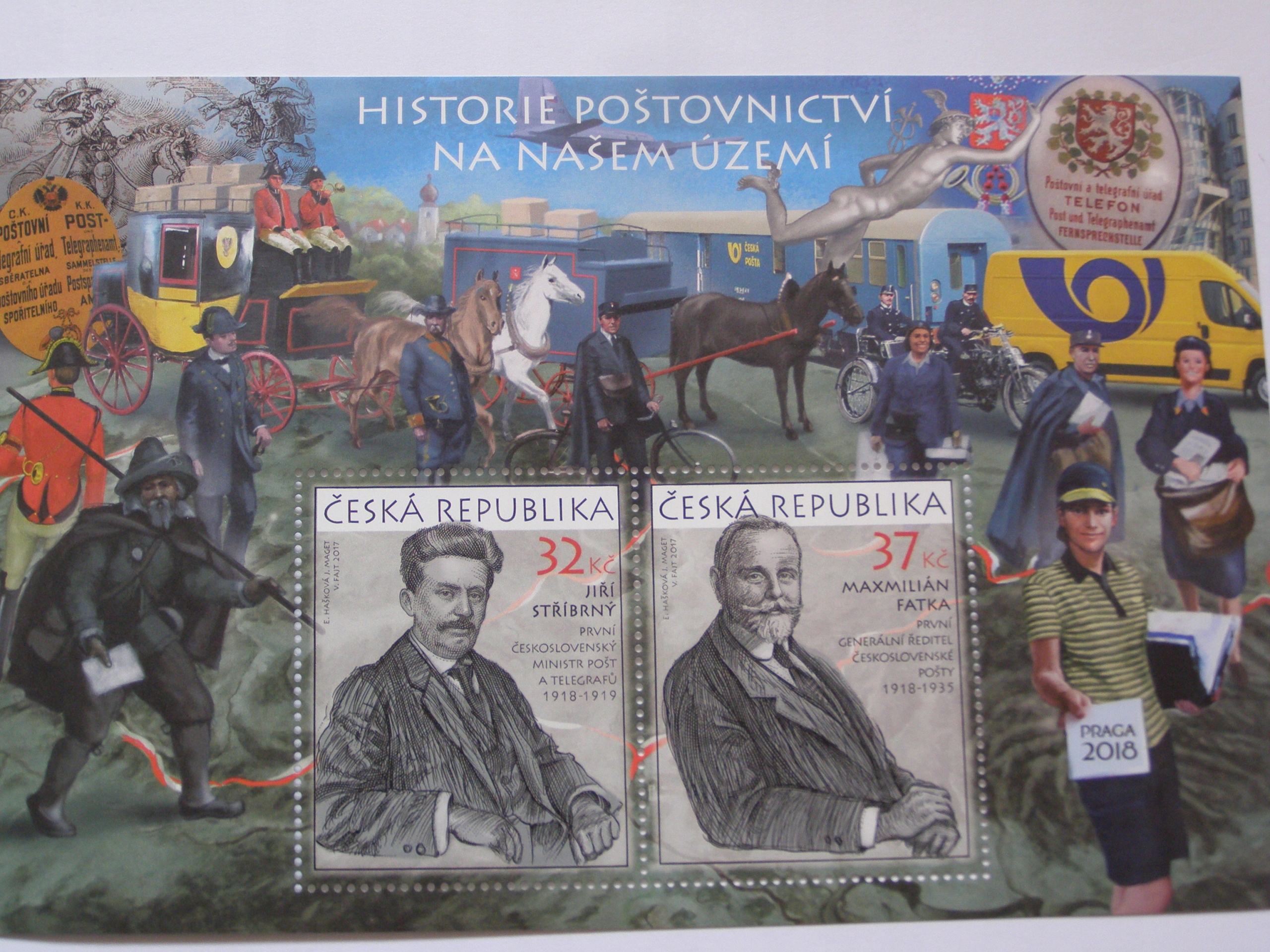 Czechy - Historia Poczty Czeskiej - Mi. bl.67 ** • Cena, Opinie - Allegro