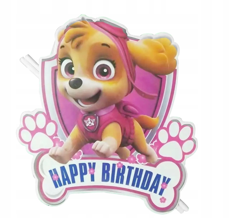 TORT URODZINY RÓŻOWY TOPPER PAW PSI PATROL SKYE 12505990835 - Allegro.pl TORT URODZINY RÓŻOWY TOPPER PAW PSI PATROL SKYE 12505990835 - Allegro.pl