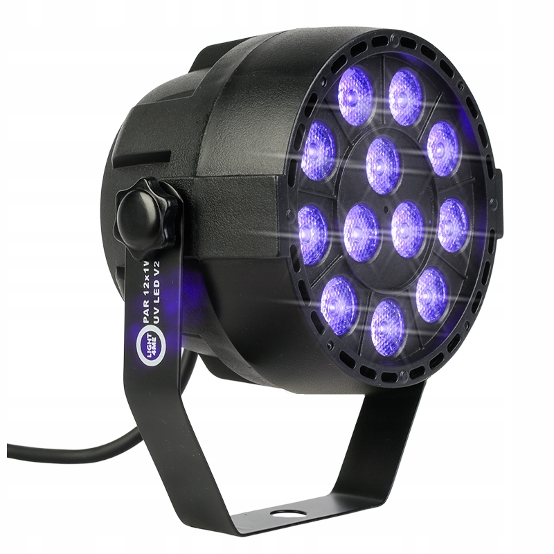 Reflektor Light4Me PAR 12x1W UV LED V2 - Sklep, Opinie, Cena w Allegro