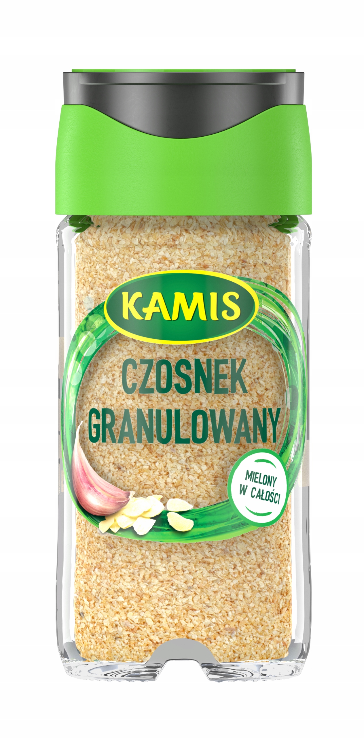 KAMIS Czosnek granulowany w słoiczku 55g • Cena, Opinie - Allegro