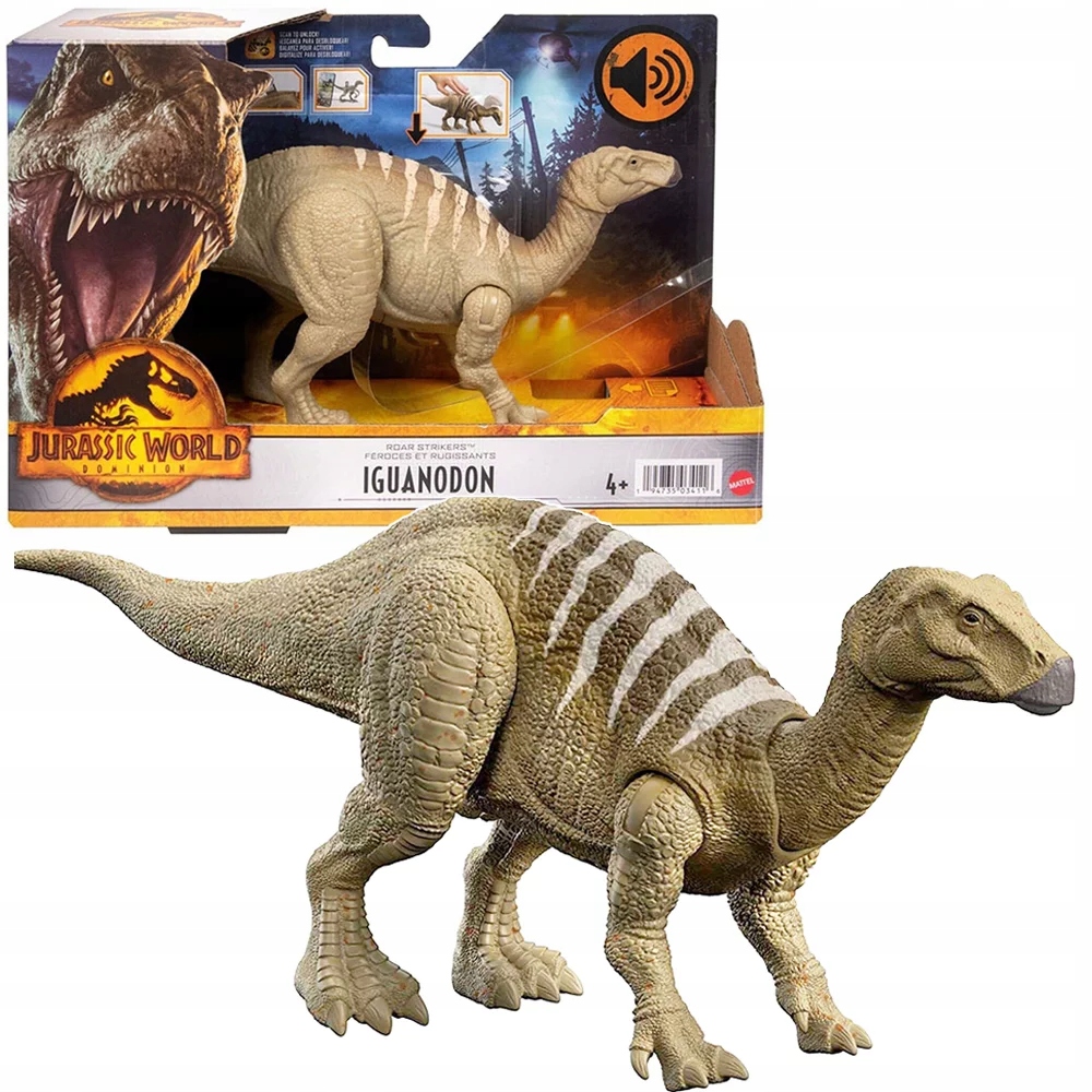IGUANODON DINOZAUR JURASSIC WORLD Z DŹWIĘKIEM 13047274531 - Allegro.pl