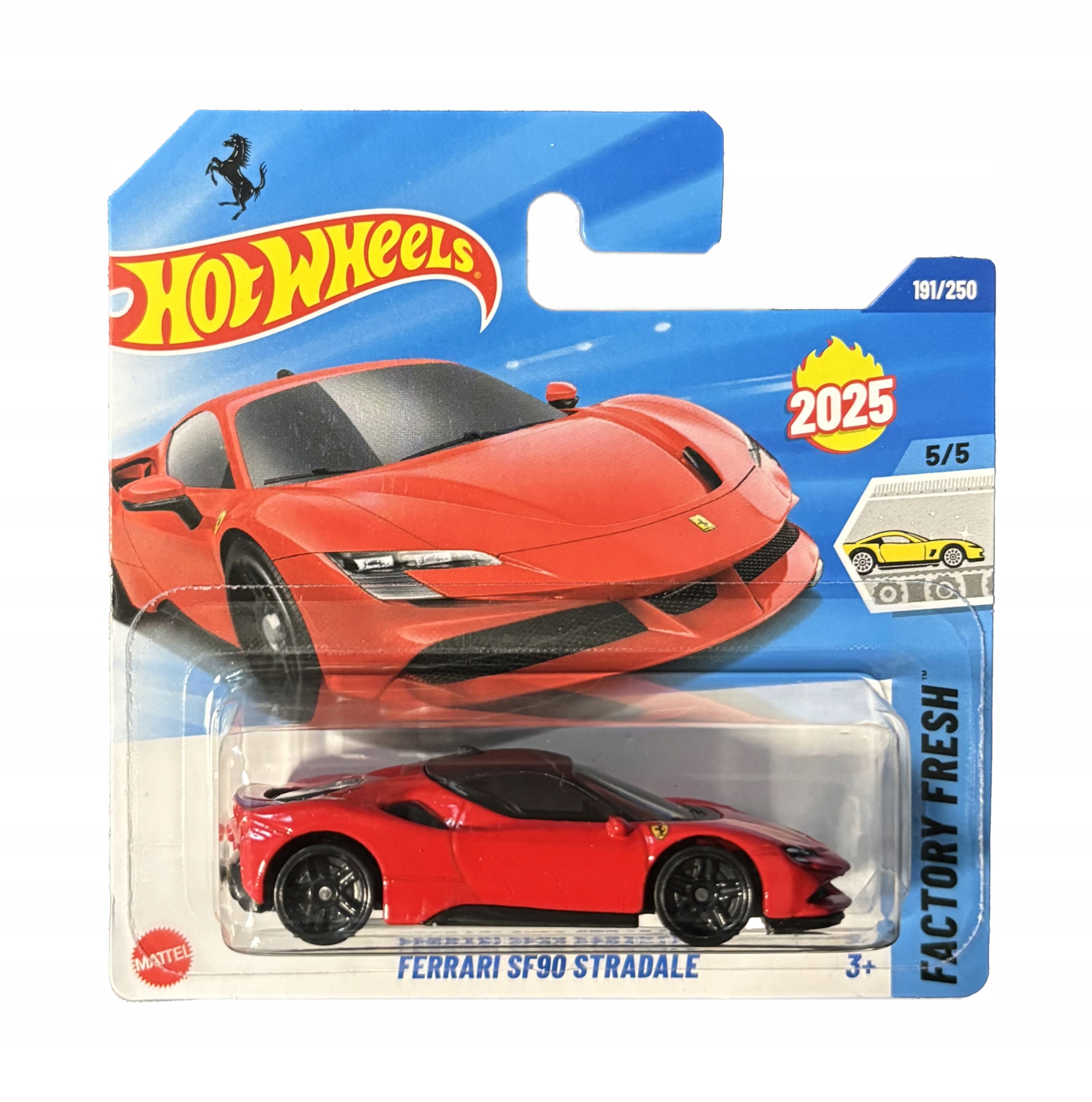 HOT WHEELS Ferrari SF90 Stradale Czerwony (CASE J 2025 (00742990578540 ...