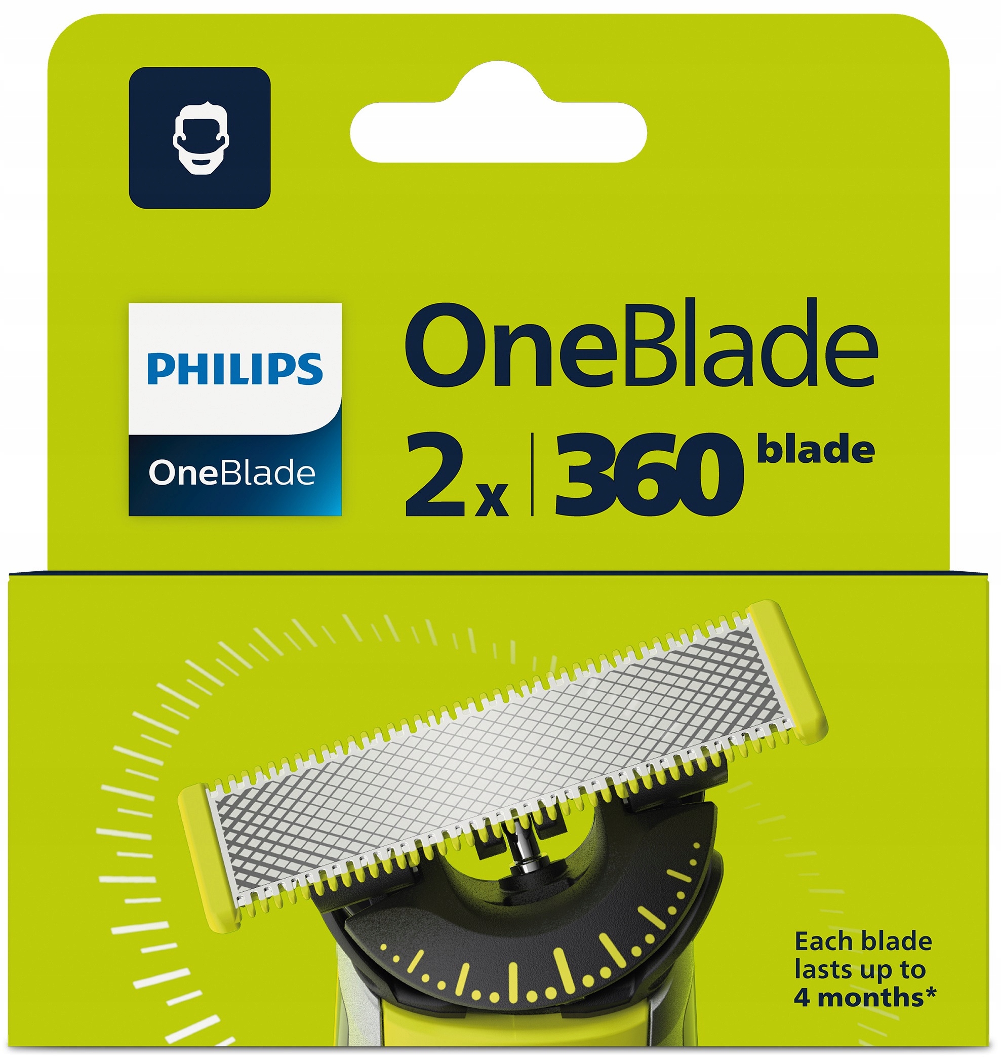 Ostrza Philips OneBlade 360 QP420/50 2 sztuki - Sklep, Opinie, Cena w ...
