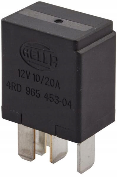 Przekaźnik Hella 4RD965453041 12V 20A 5 pinów W2 uchwyt IP54 ...
