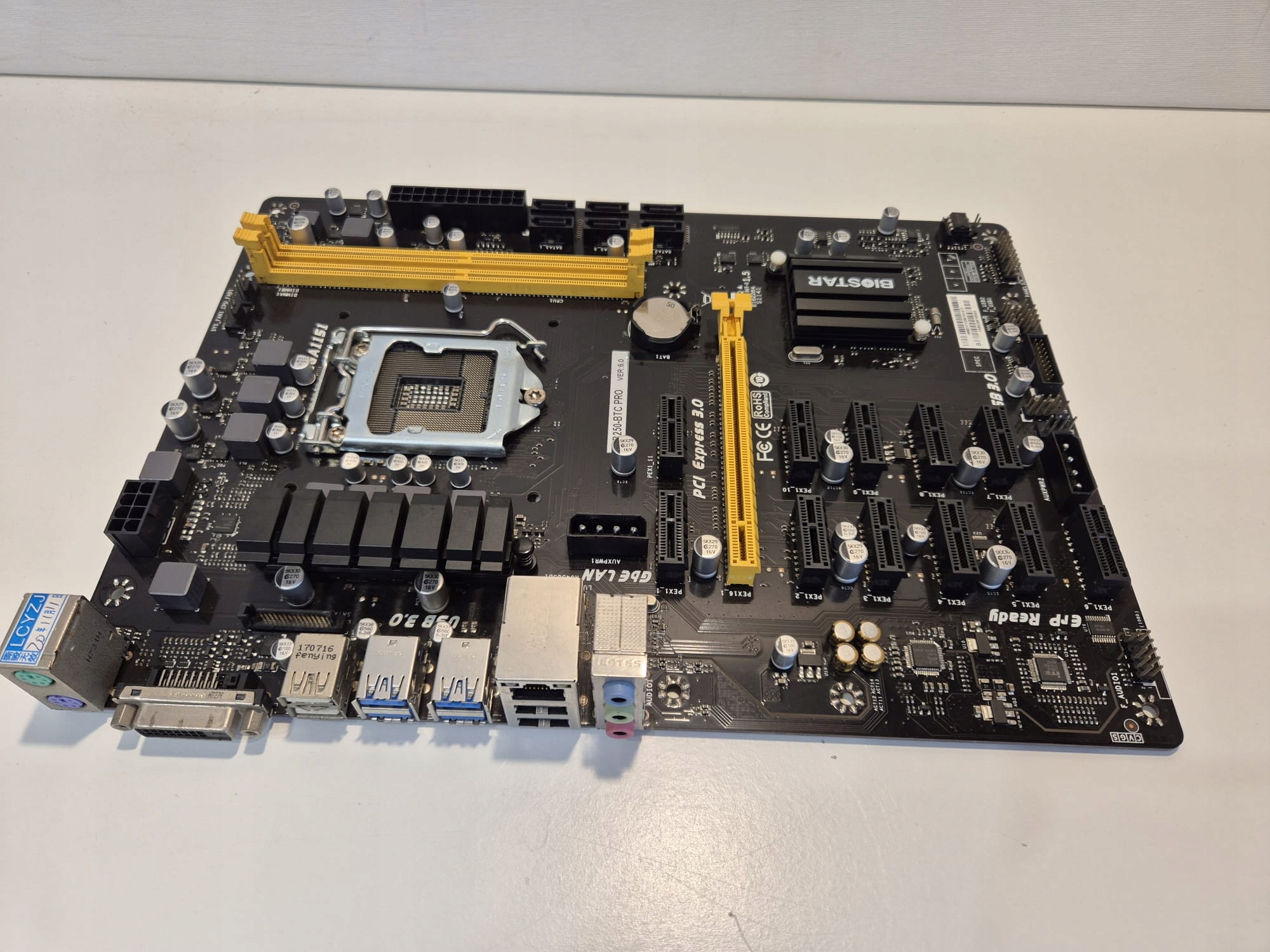 Płyta główna ATX Biostar TB250-BTC PRO -12 kart w Poznań - Sklep ...