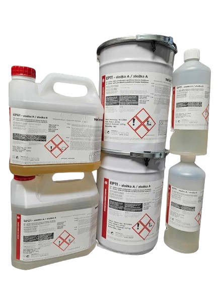 Posadzka garaż piwnica ŻYWICA EPOKSYDOWA zestaw 15m2 SZARY zrób to sam! • Cena, Opinie • Żywica ...