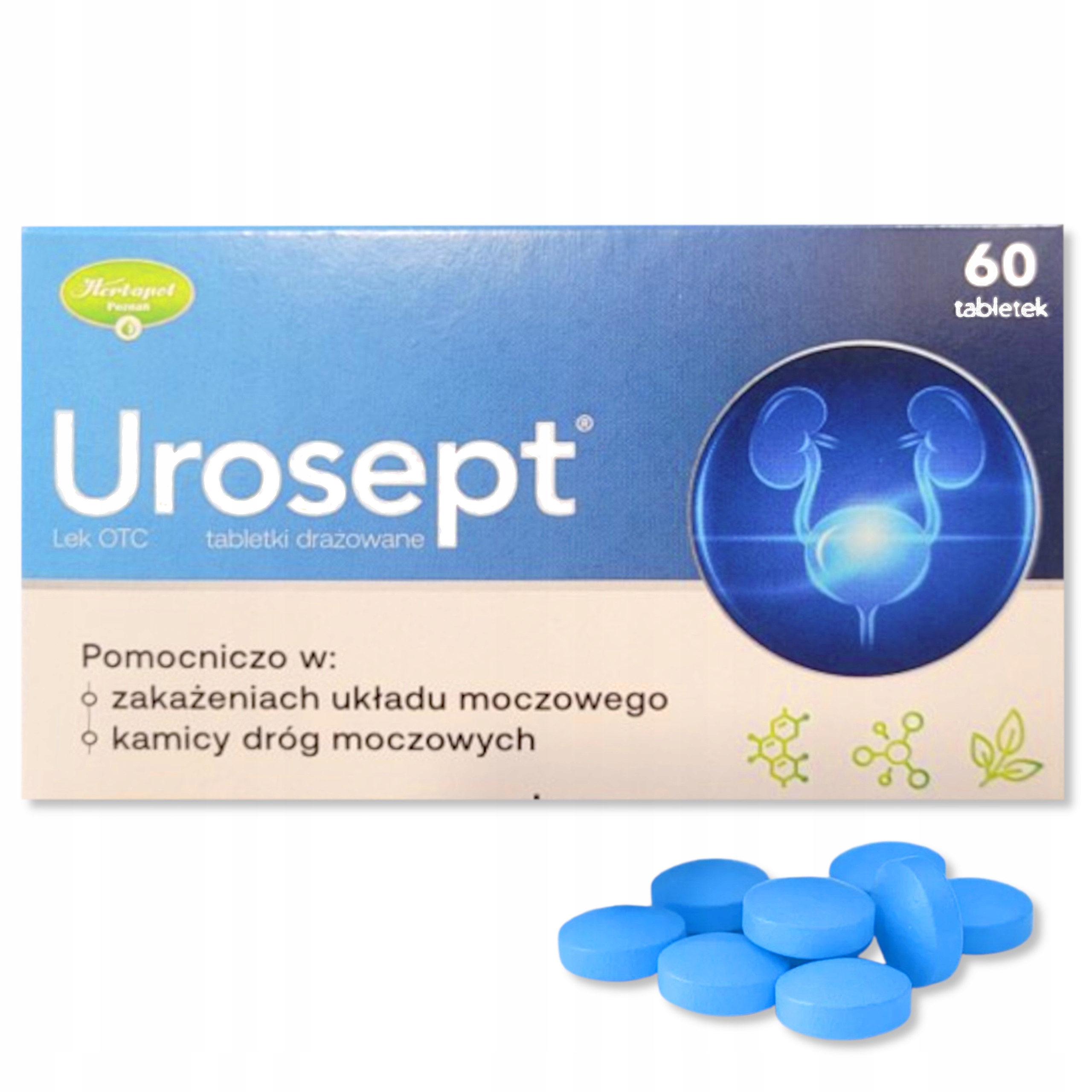 Thuốc Urosept Bladder, nhiễm trùng đường tiết niệu, 60 viên – Hàng xách ...