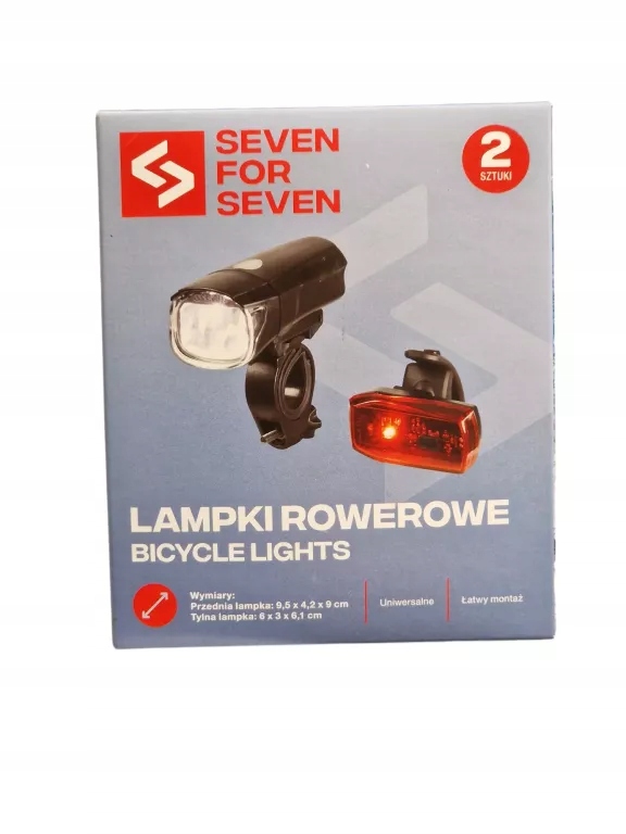 LAMPKI ROWEROWE SEVEN FOR 7 - 5609288311751 - 16694578954 - Allegro