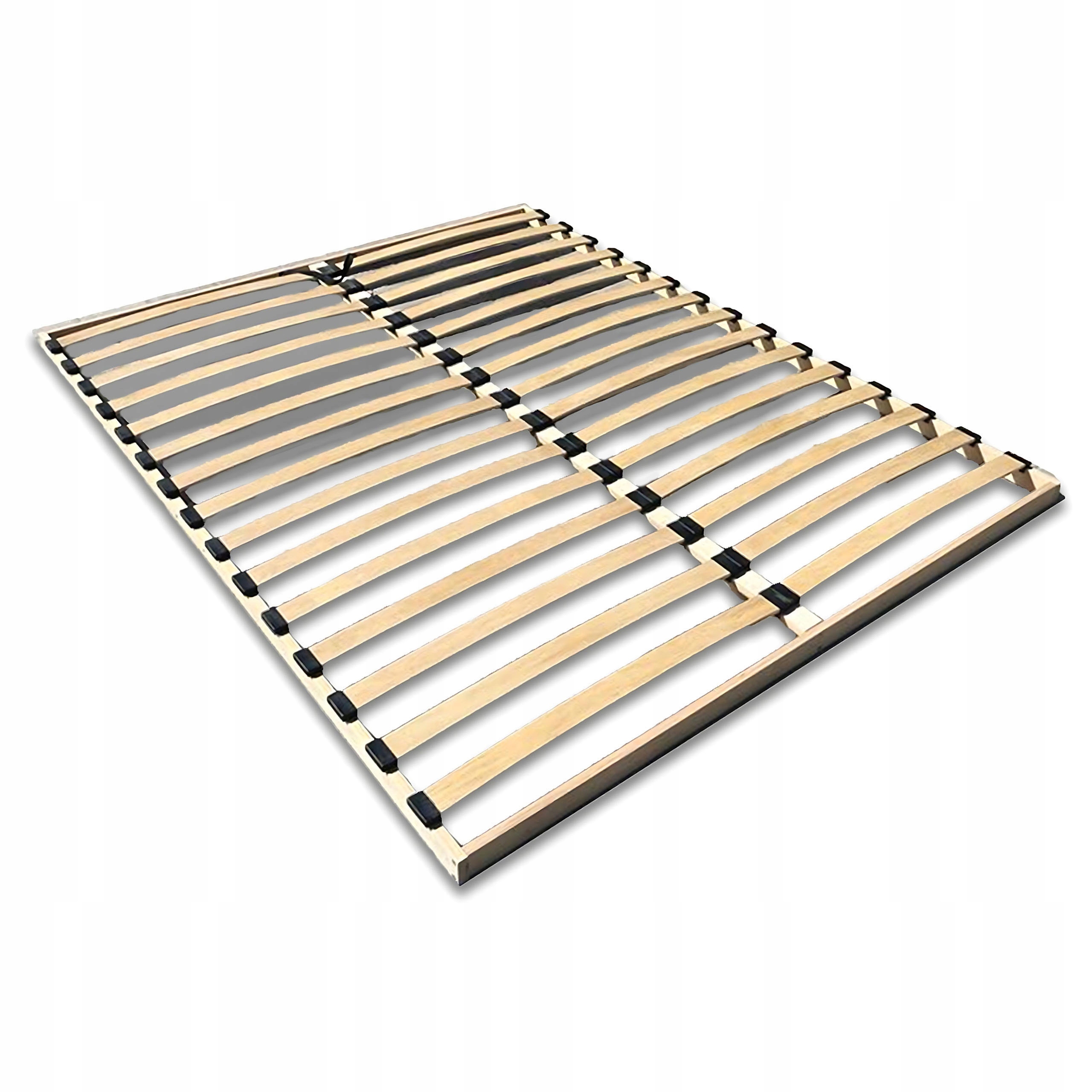 Stelaż Rama drewniany do łóżka 160x200 pod materac listwy sprężynujące ...