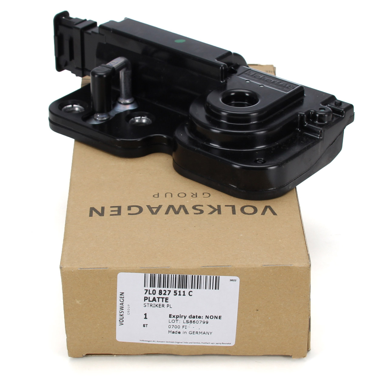 Volkswagen OE 7L0827511C zamek klapy bagażnika • Cena, Opinie - Allegro