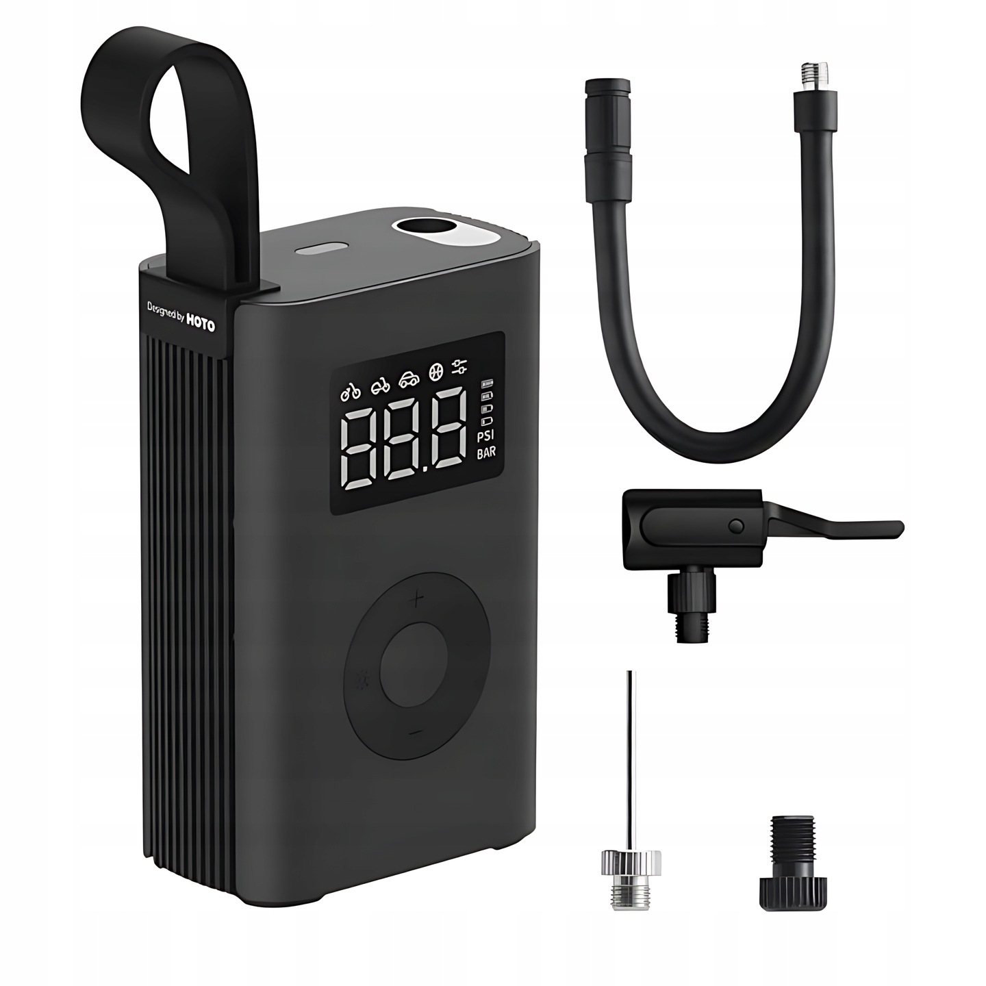 Elektryczna Pompka Rowerowa Hoto Przenośny Kompresor Do Samochodu ...