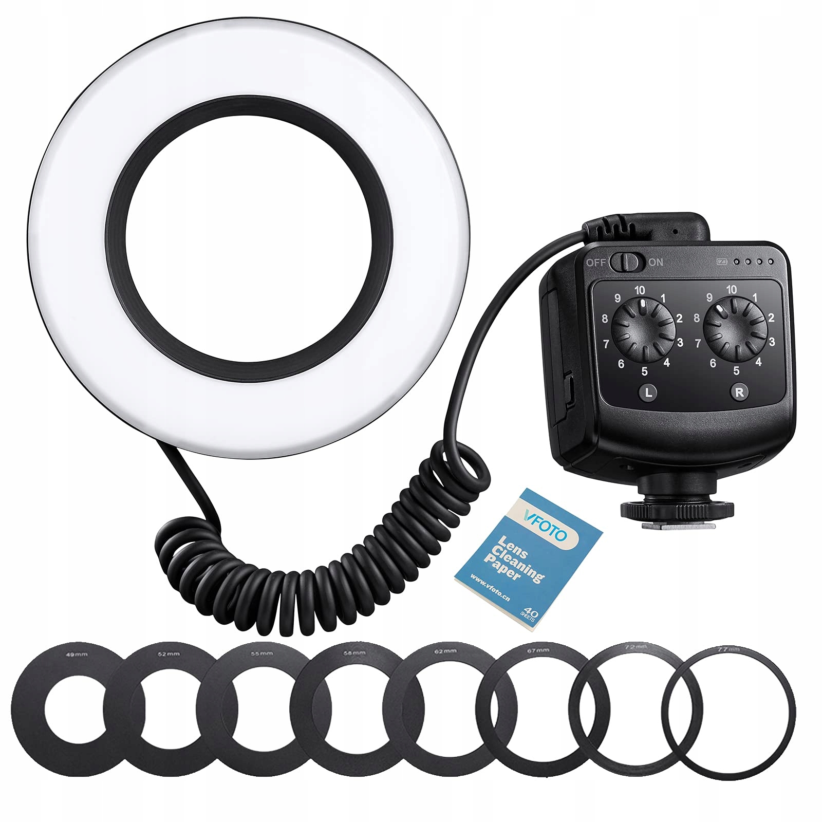 GODOX RING72 Makro LED Svítilna Kroužková 360° pro makrofotografii za 3049.00CZK - Allegro