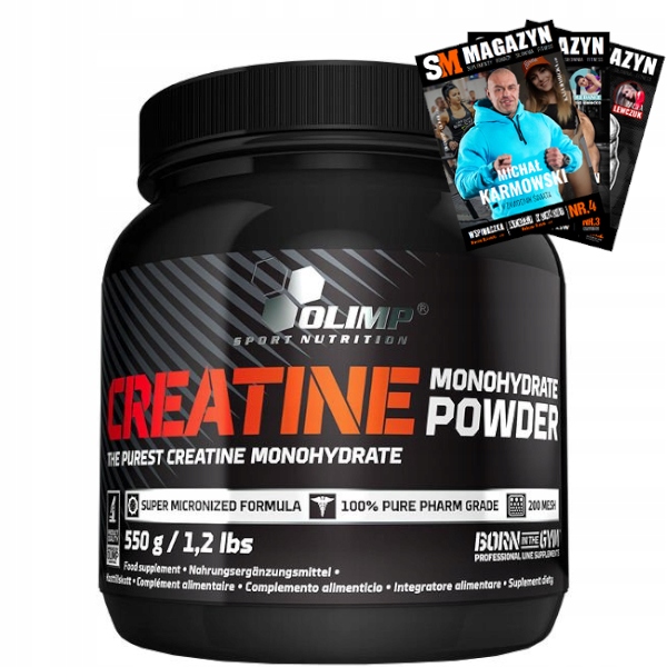 Kreatyna Olimp Creatine Monohydrate Powder 550 g - 5901330026461 ...