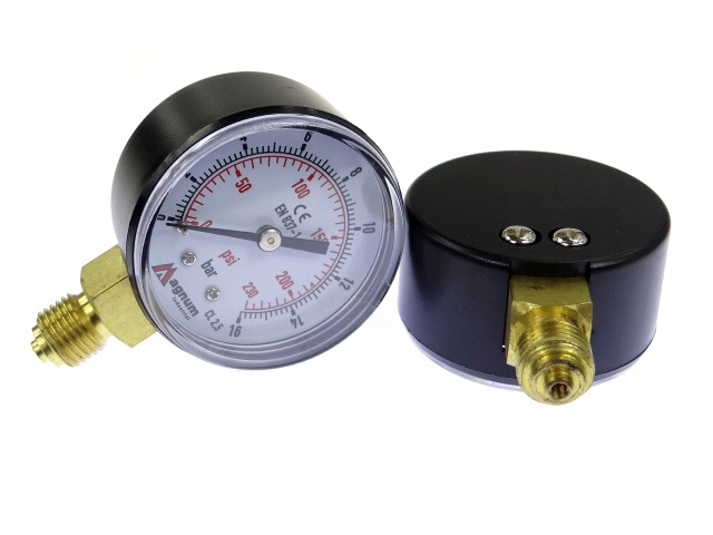 Manometer Magnum M50R 0-16 WS 50 mm 0-16 bar - Allegro