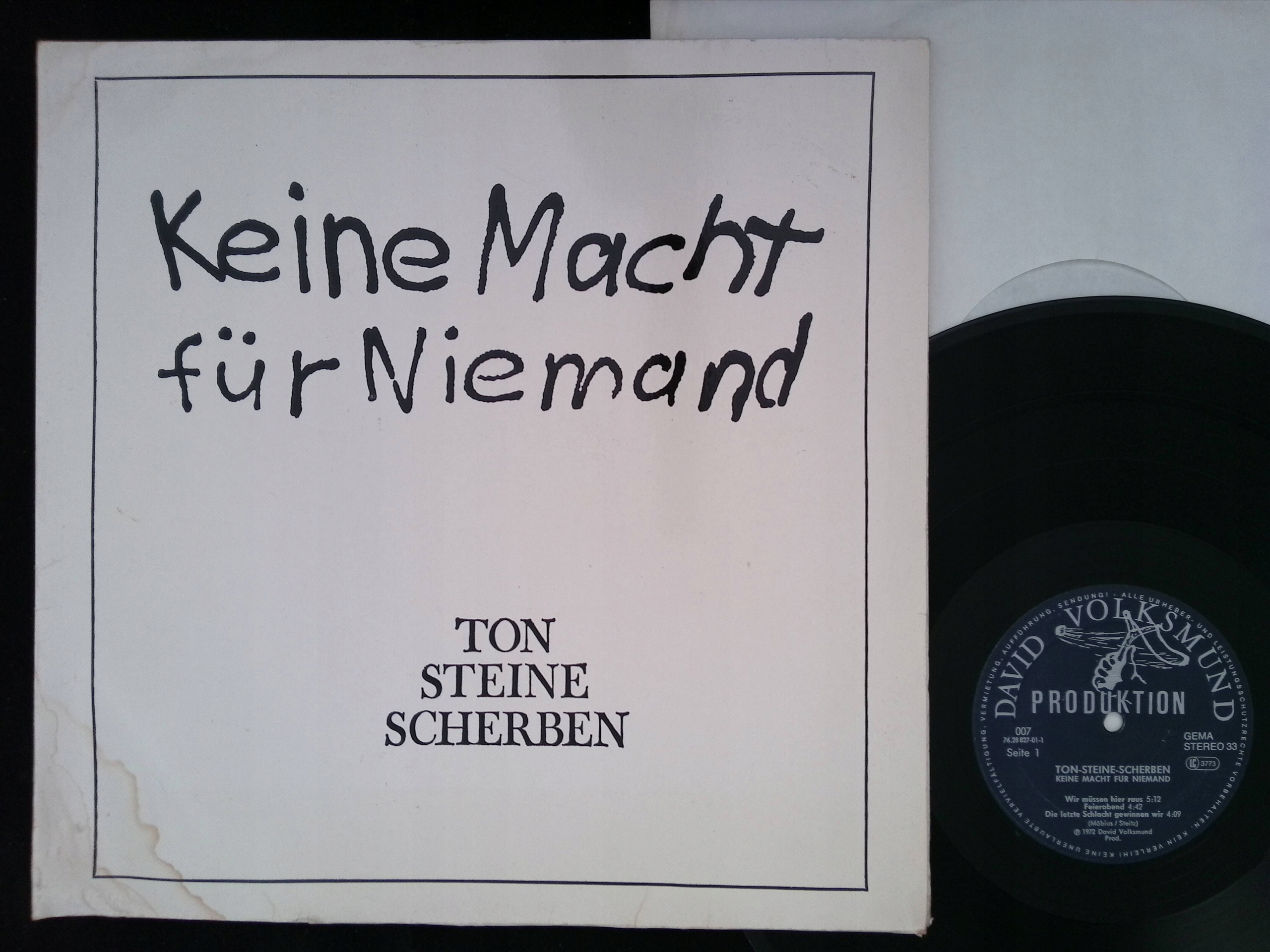 Keine Macht Für Niemand Ton Steine Scherben Winyl • Opinie - Allegro