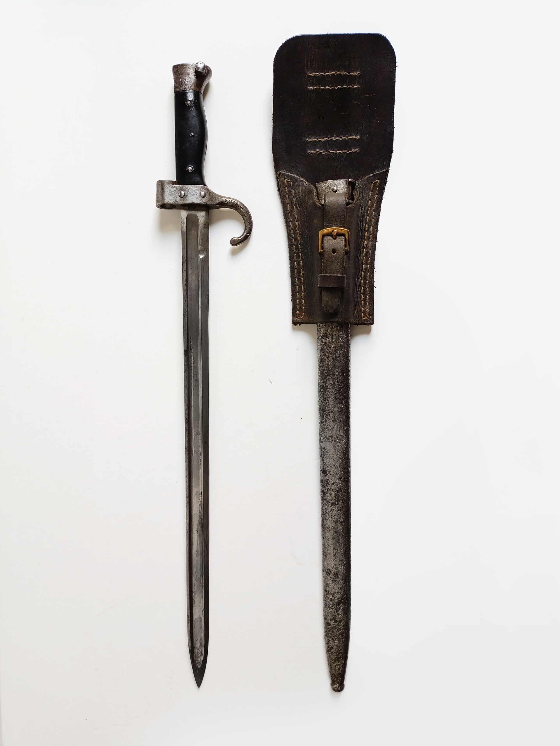 Bagnet francuski do karabinu Berthier wzór 1892 15539287360 - Allegro.pl