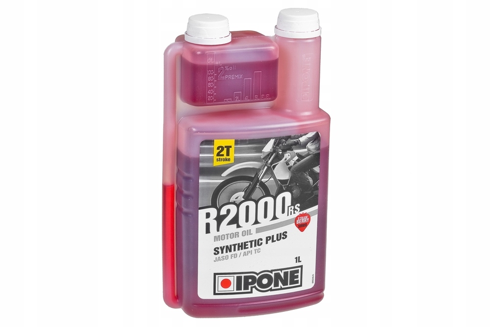 Motorový olej Ipone R2000RS 2T Jahoda, 1 litr (polosyntetický) za 256 ...