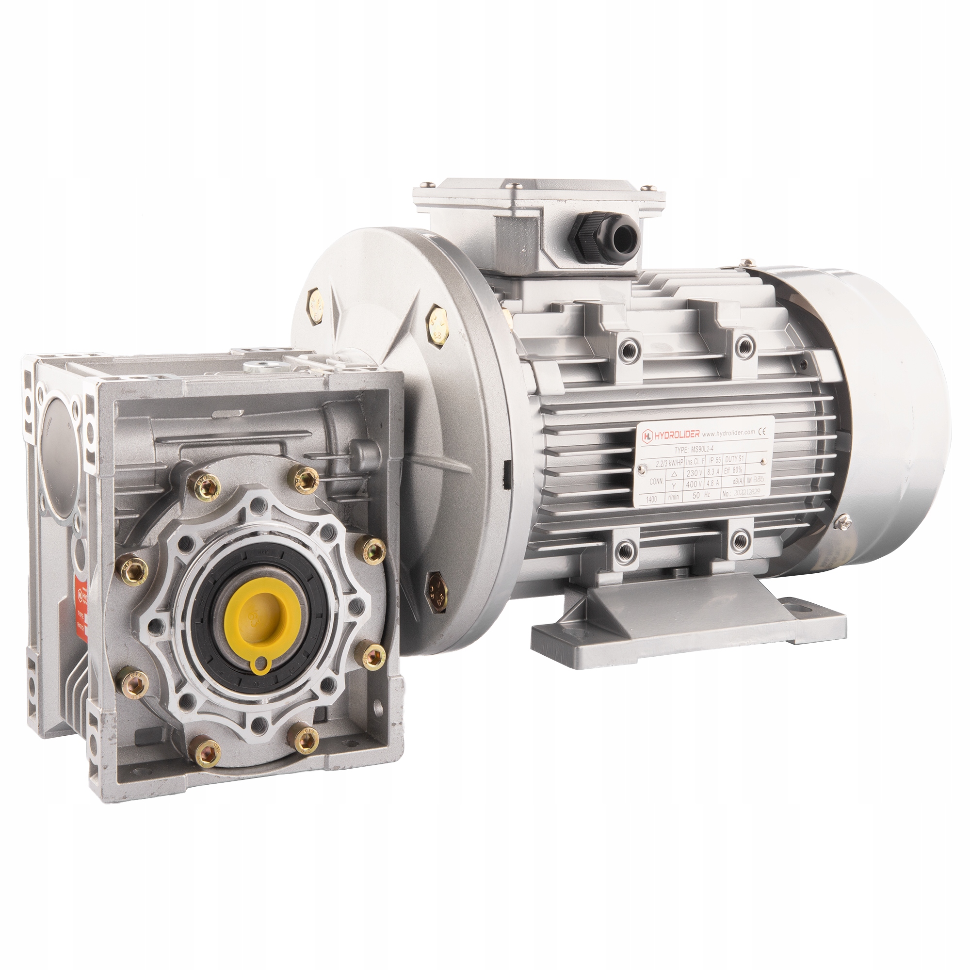 Silnik elektryczny 2,2kW przekładnia HMRV 63 1:7,5 MRV MOTOVARIO. za ...