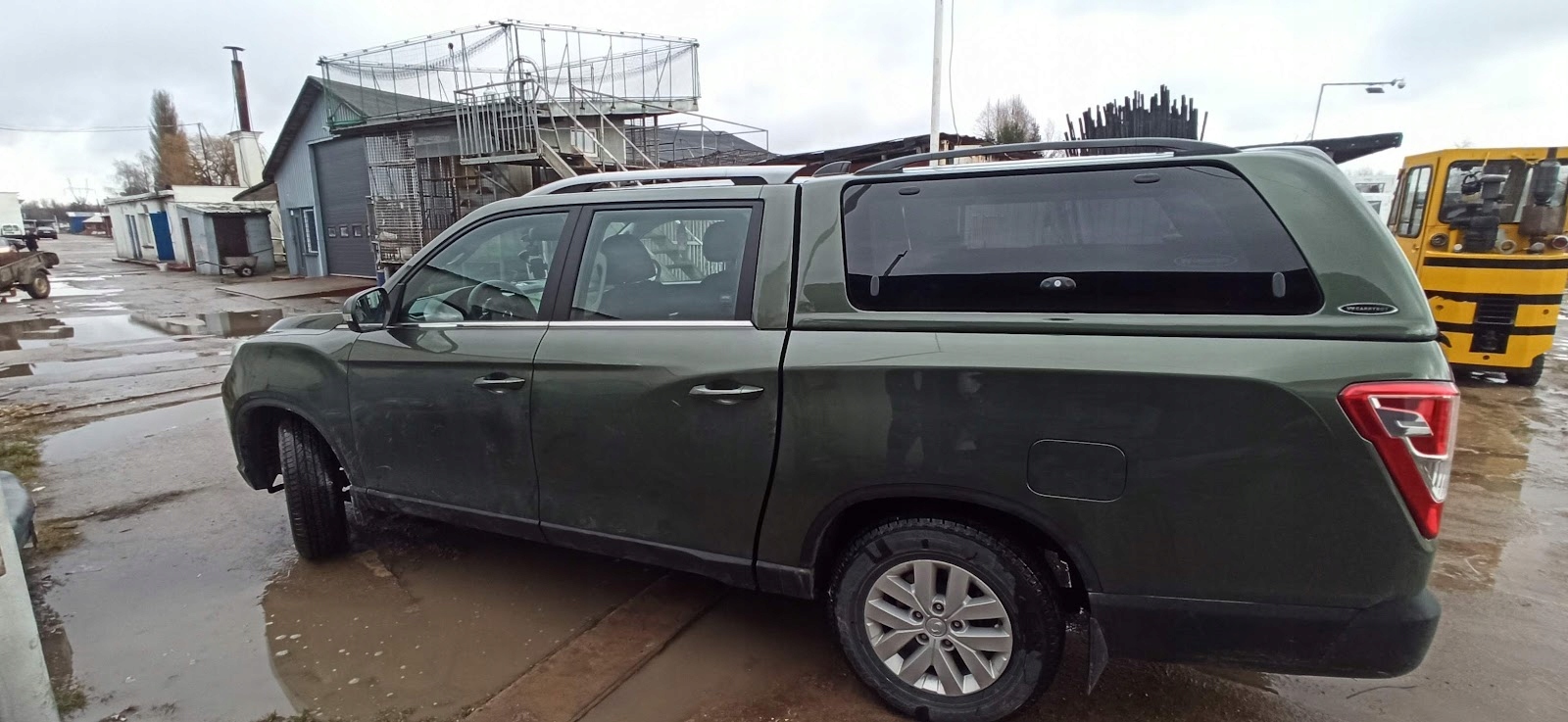 Nástavba -hardtop- Ssangyong Musso, Amazonia Green, originál za 70513 ...