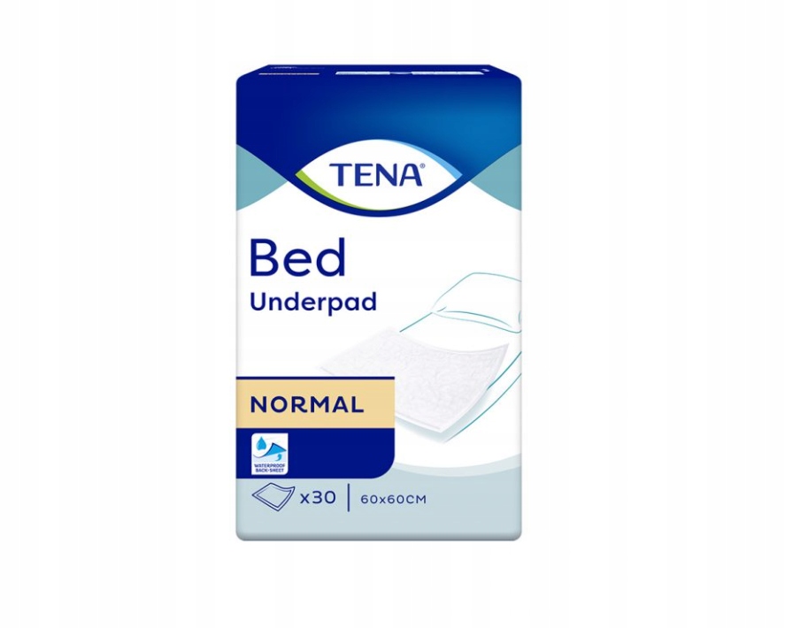 Tena Bed Normal podkłady chłonne 60cm x 60cm 30 sztuk (7322540525427 ...