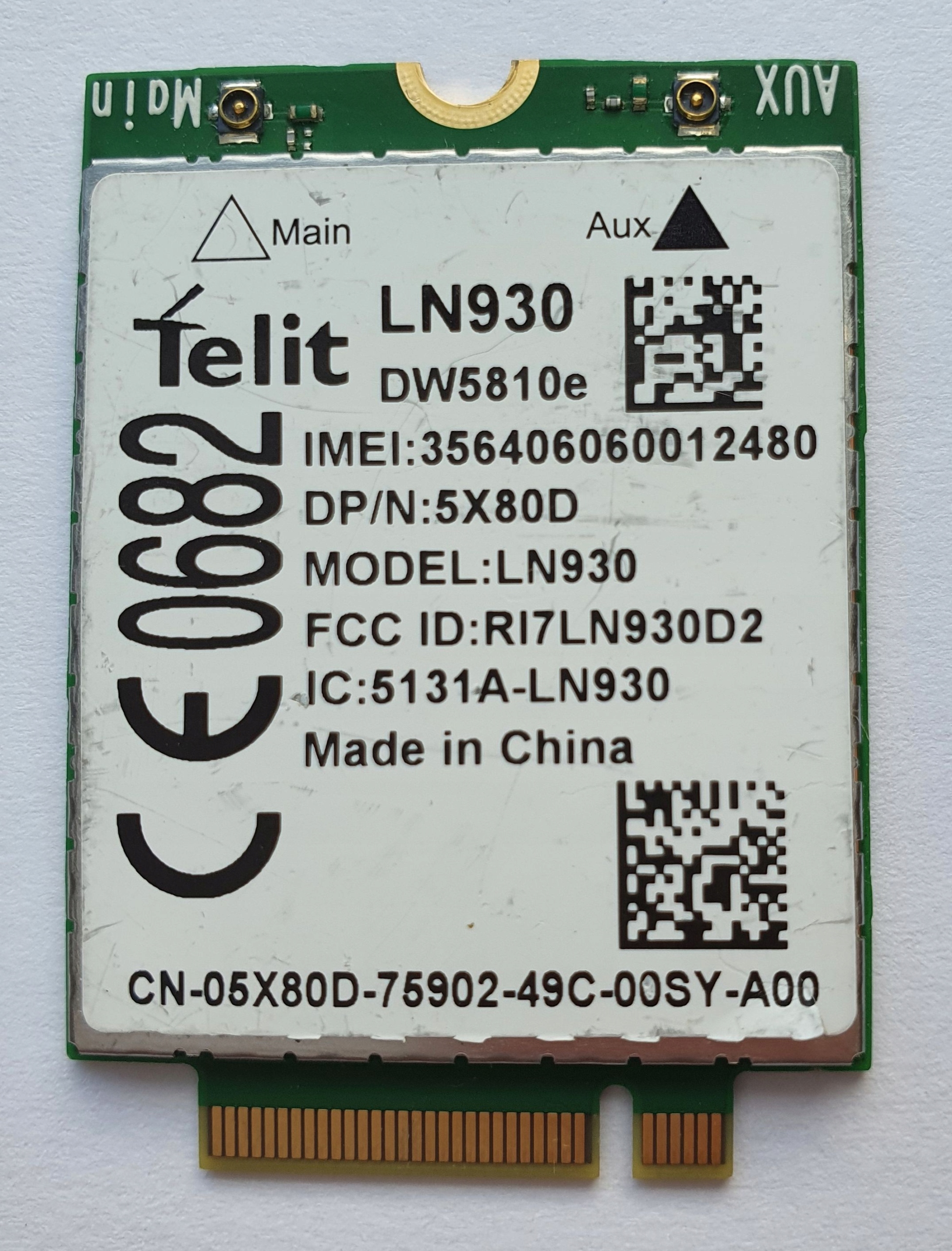 Karta Modem Wi-Fi Telit LN930 DW5810e - Sklep, Opinie, Cena w Allegro