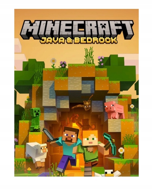 MINECRAFT PREMIUM Java Bedrock - PEŁNA GRA PC MICROSOFT POLSKI • Cena ...