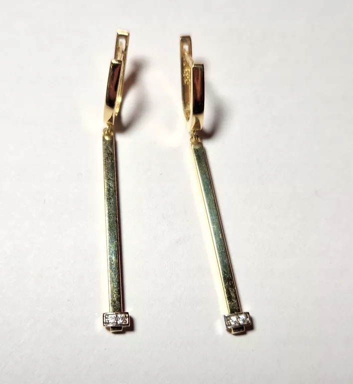 ZŁOTE KOLCZYKI 2,71G 585 16975232537 - Allegro.pl