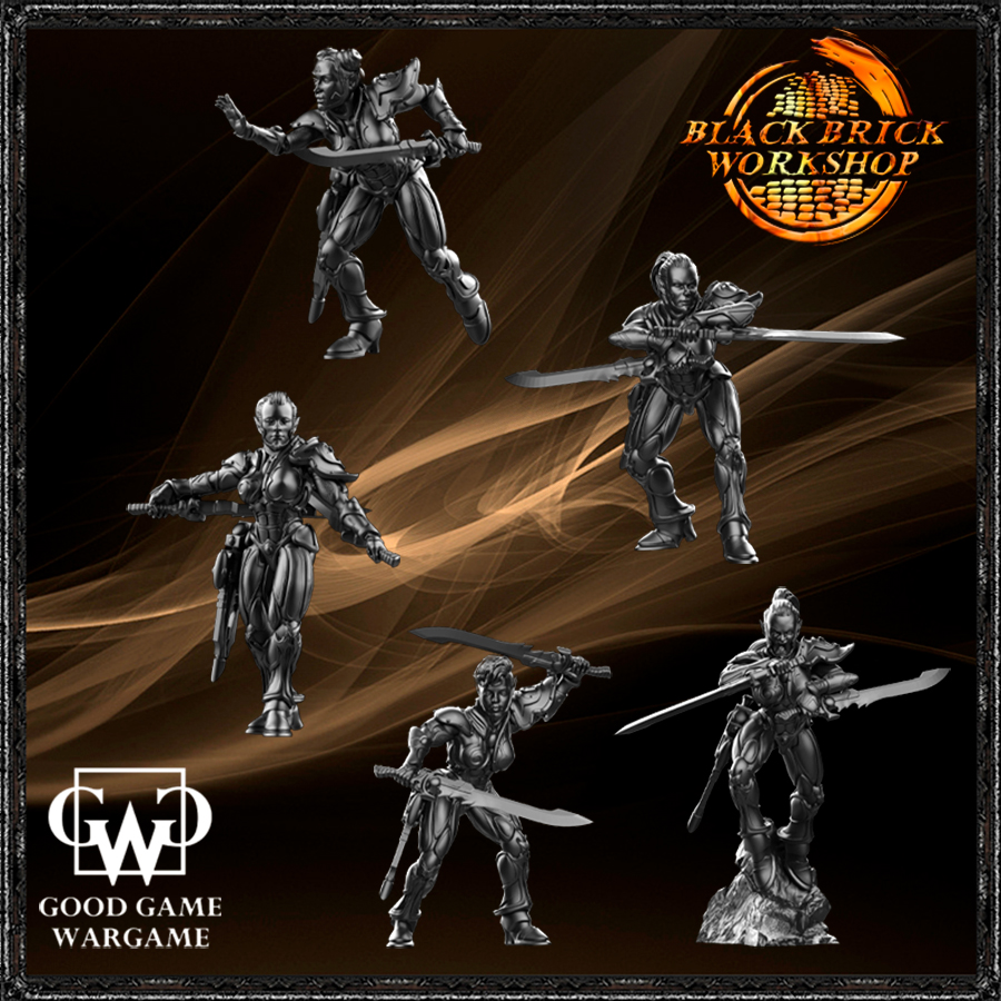 Star Elves Spirits Set 3 - Model na Blaty/DnD/GURPS - Stan: Nowy 80 ...