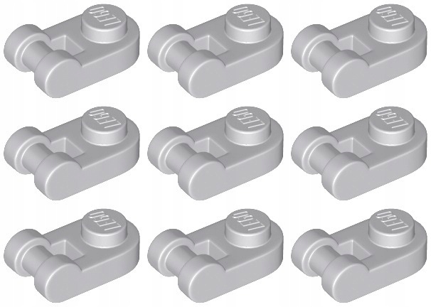 LEGO 26047 PŁYTKA ZACZEP szara jasna (3g) 9 szt. • Cena, Opinie ...