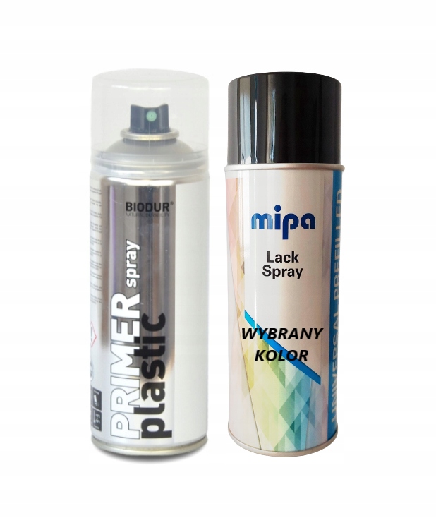 TOYOTA 040 ZESTAW LAKIER AKRYL + PODKŁAD DO PLASTIKU SPRAY 5905832799137 za 75.99PLN z BIAŁE ...