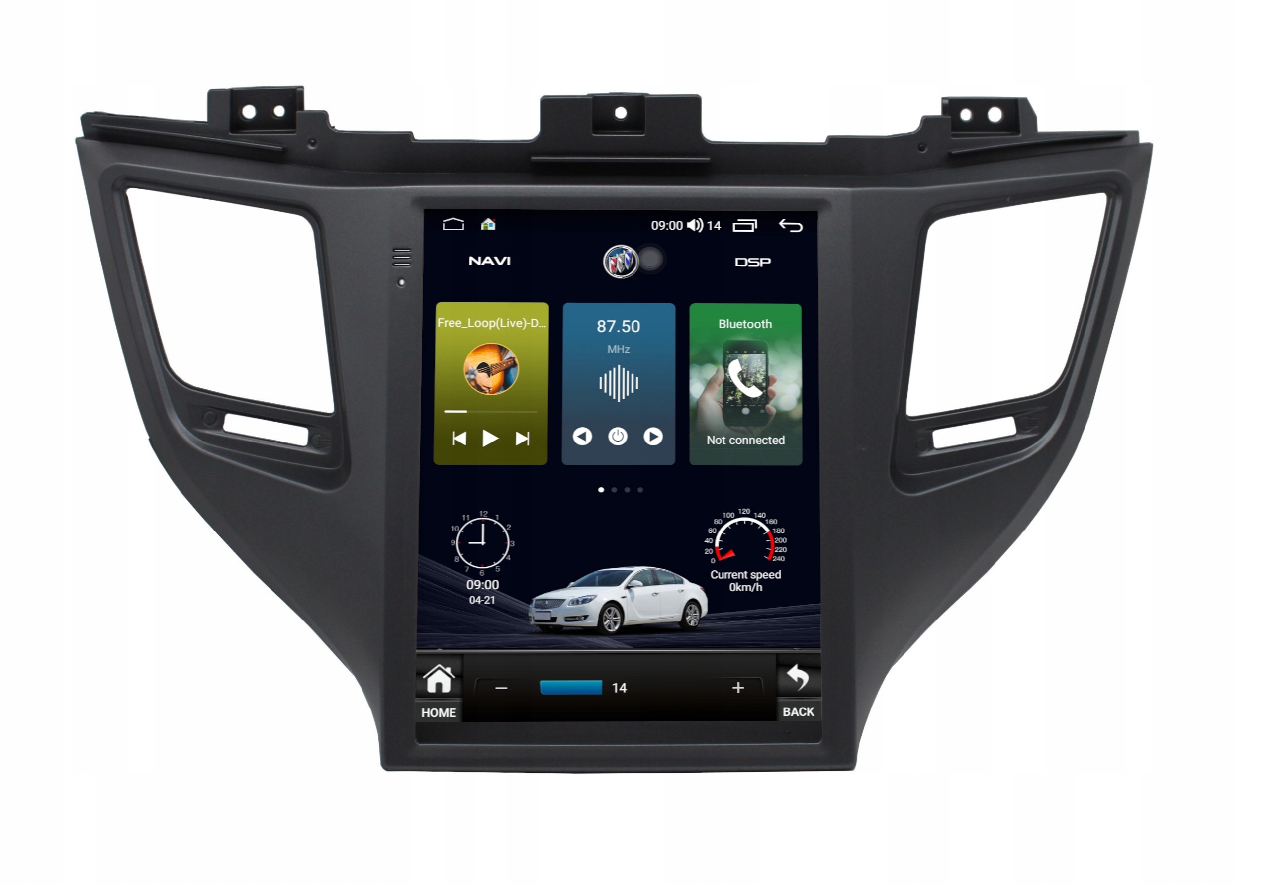 RÁDIÓ GPS NAVIGÁCIÓ HYUNDAI TUCSON 2015-2018 ANDROID CARPLAY 4/64 GB ...