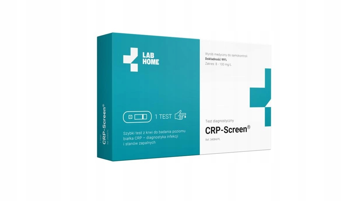 Szybki test CRP Veda Lab 9082772 - porównaj ceny - Allegro.pl