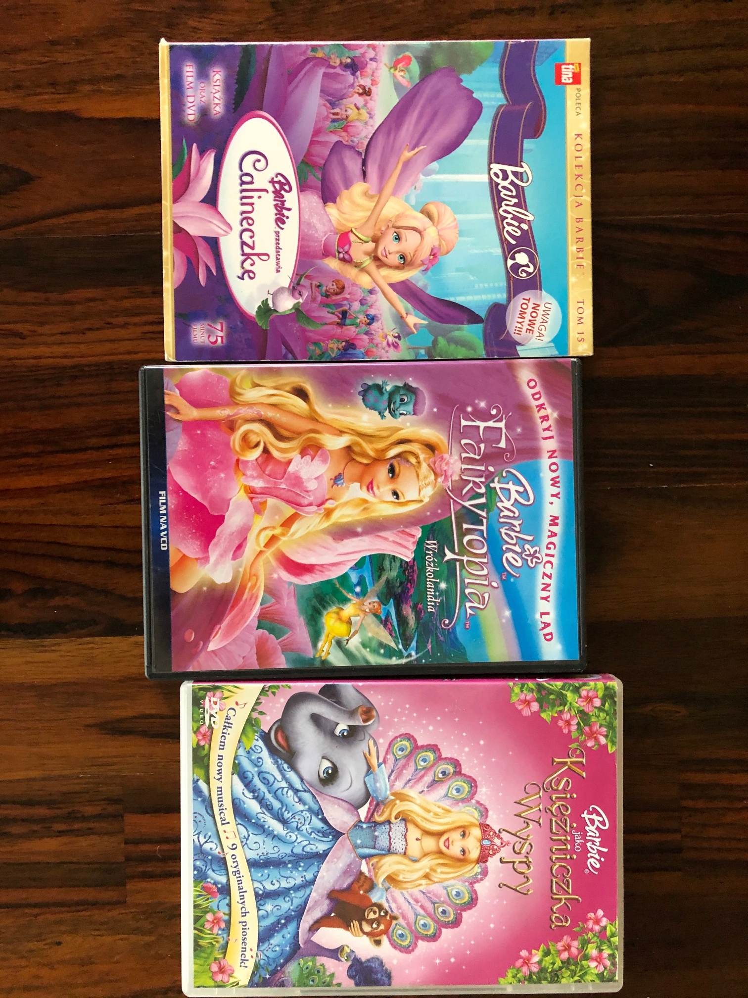 BARBIE DVD 3 PŁYTY!!! 15141657974 - Sklepy, Opinie, Ceny w Allegro.pl