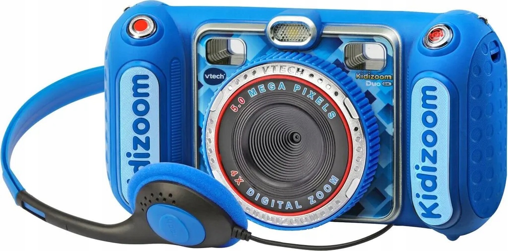 VTech Kidizoom Duo DX Aparat fotograficzny cyfrowy dla dzieci Niebieski ...