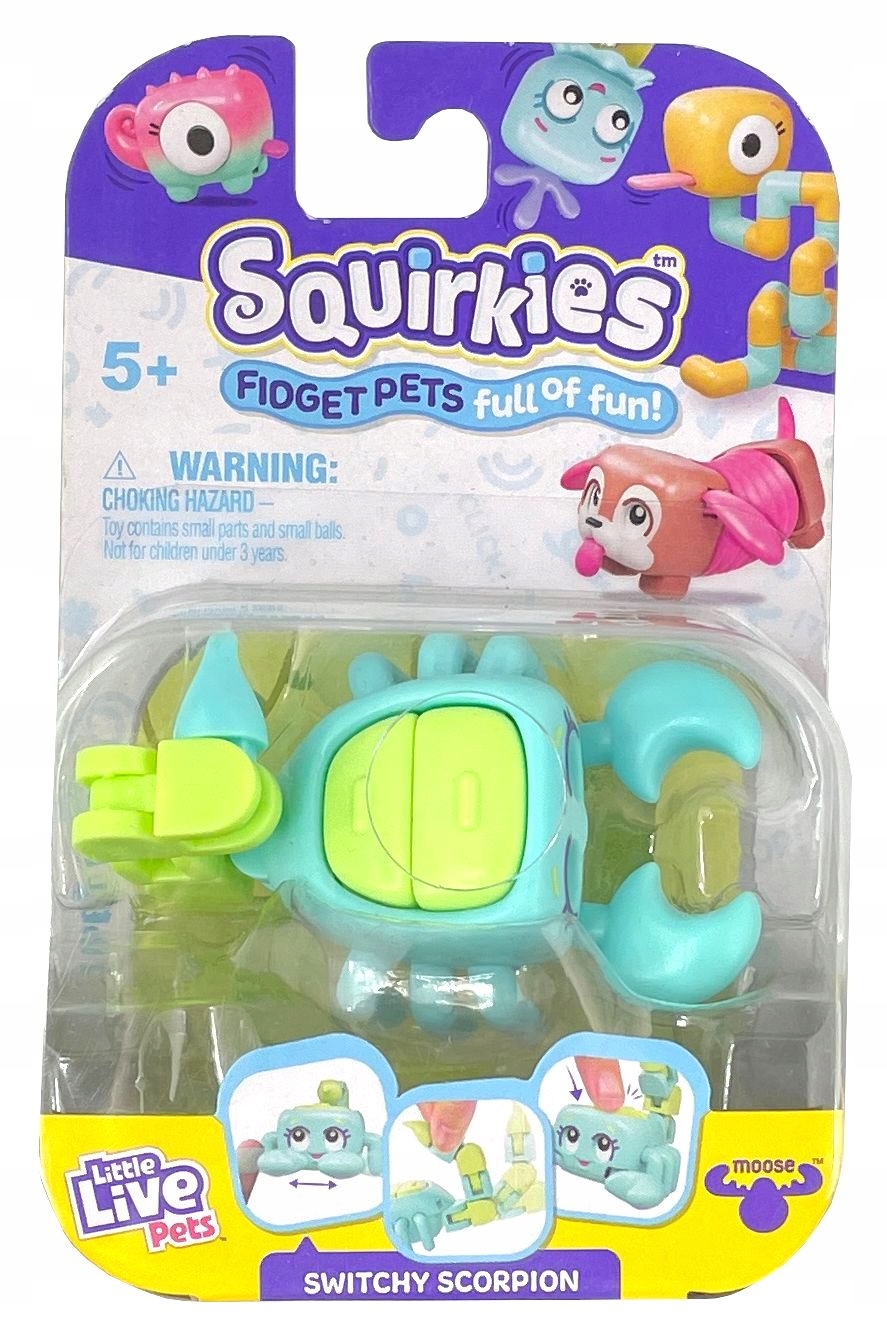 Figurka Little Live Pets SQUIRKIES Switchy Scorpion Skorpion ...