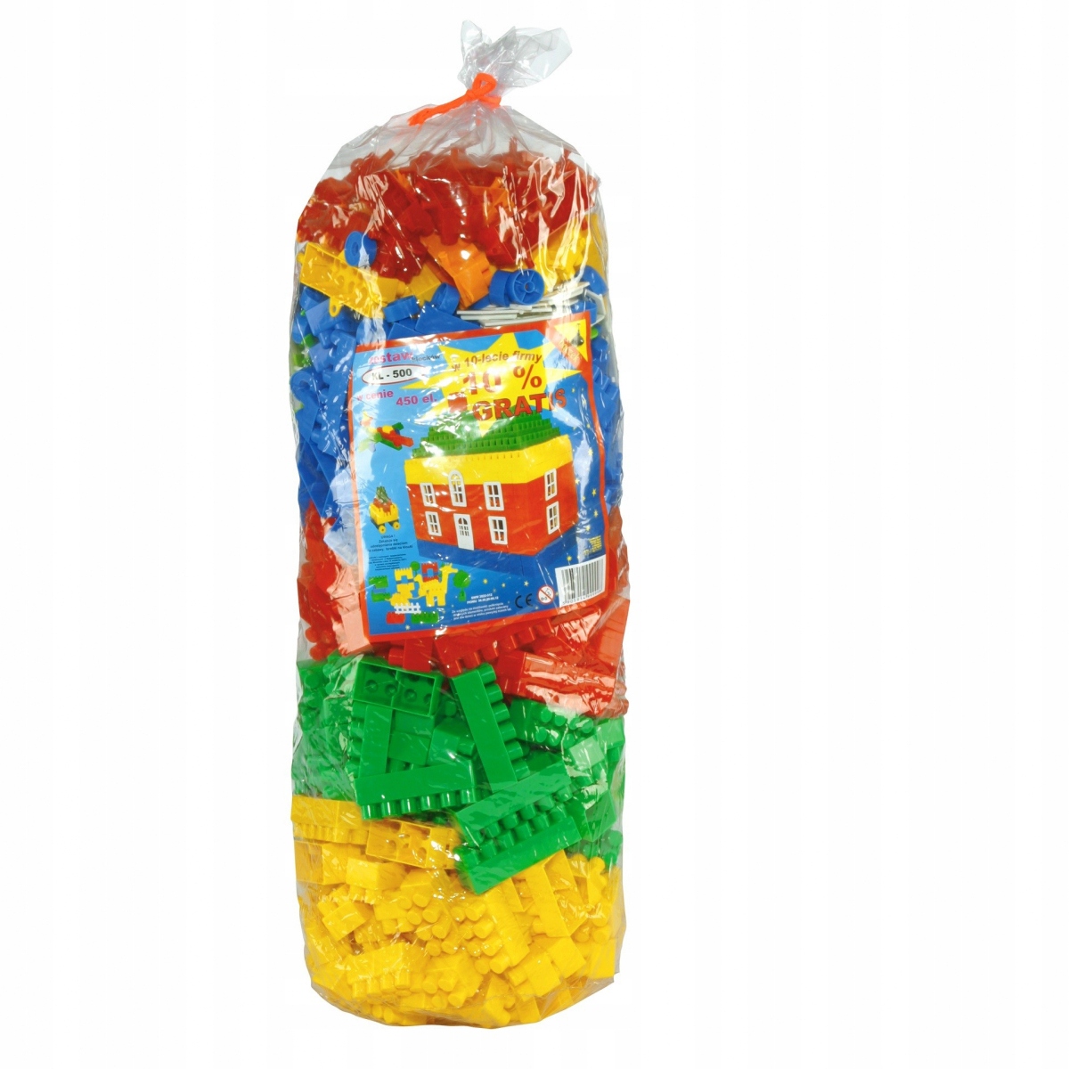 Bączek Klocki plastikowe duże konstrukcyjne 500 el. 99998 ...