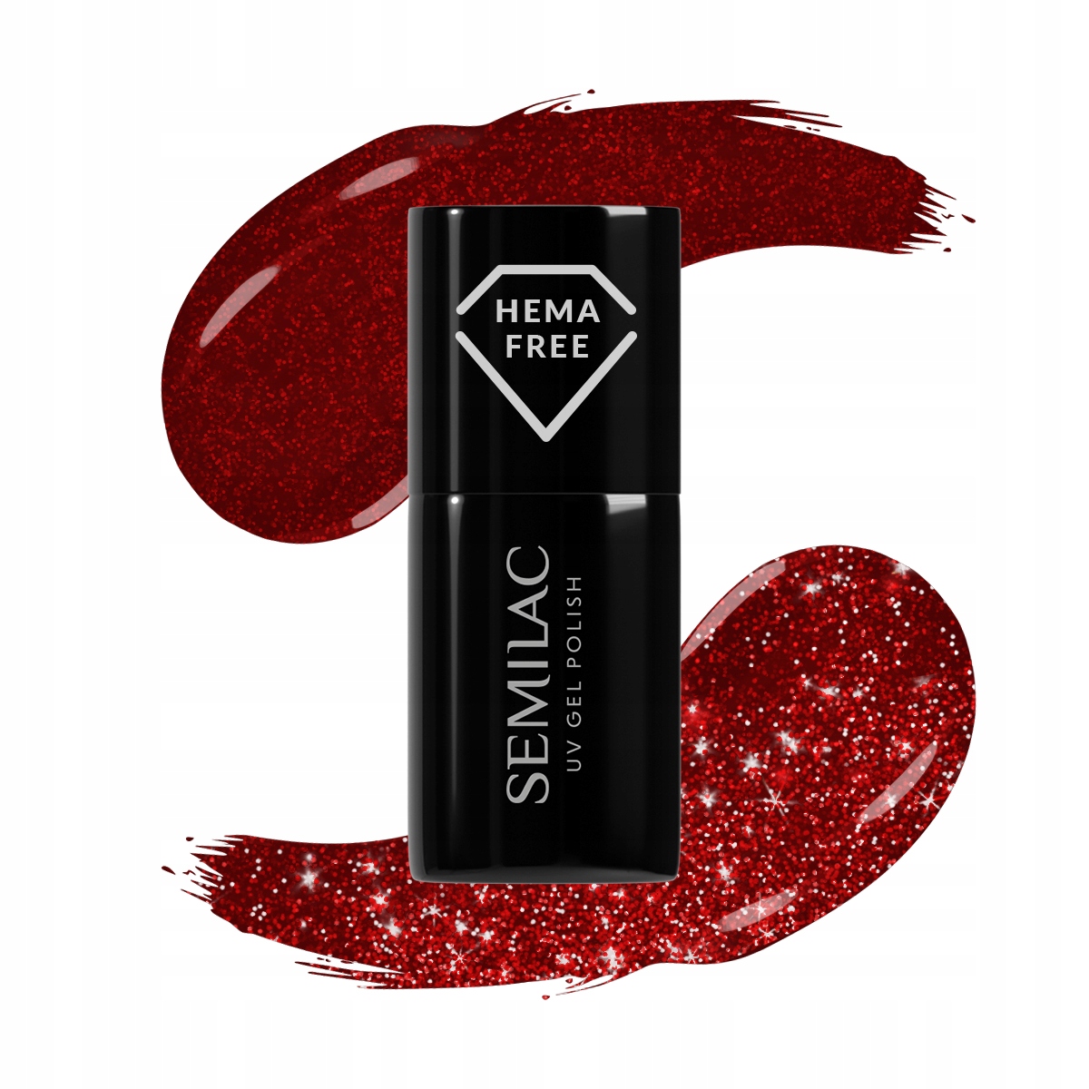 Semilac Lakier Hybrydowy 396 Flash and Blush 7 ml • Cena, Opinie - Allegro