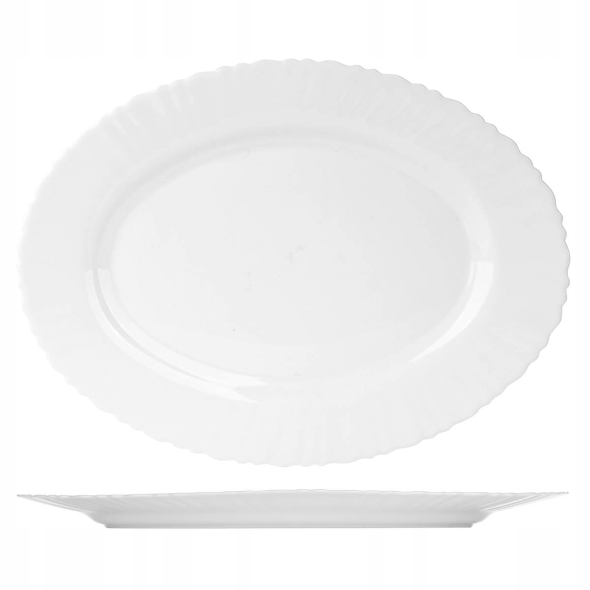 Półmisek owalny na przystawki wędliny 25,5cm Agnes • Cena, Opinie - Allegro