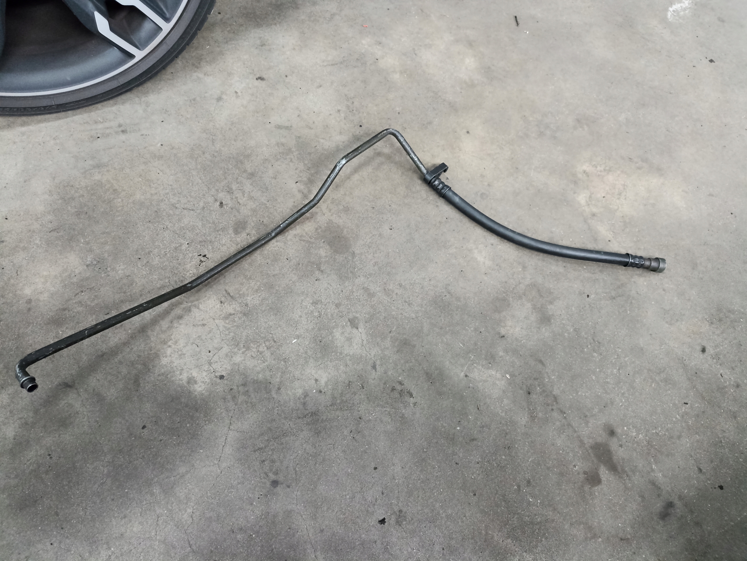 PRZEWÓD CHŁODNICY OLEJU DOPŁYWOWY BMW E46 320D M47 2249782 7788599 za ...