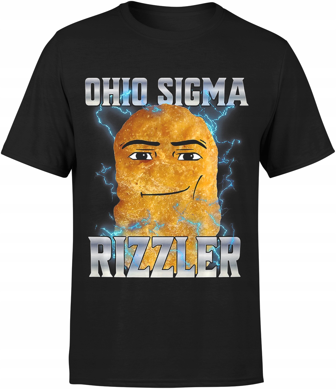 KOSZULKA OHIO SIGMA RIZZLER CHICKEN NUGGET TIK TOK MEMY MEME MĘSKA S ...