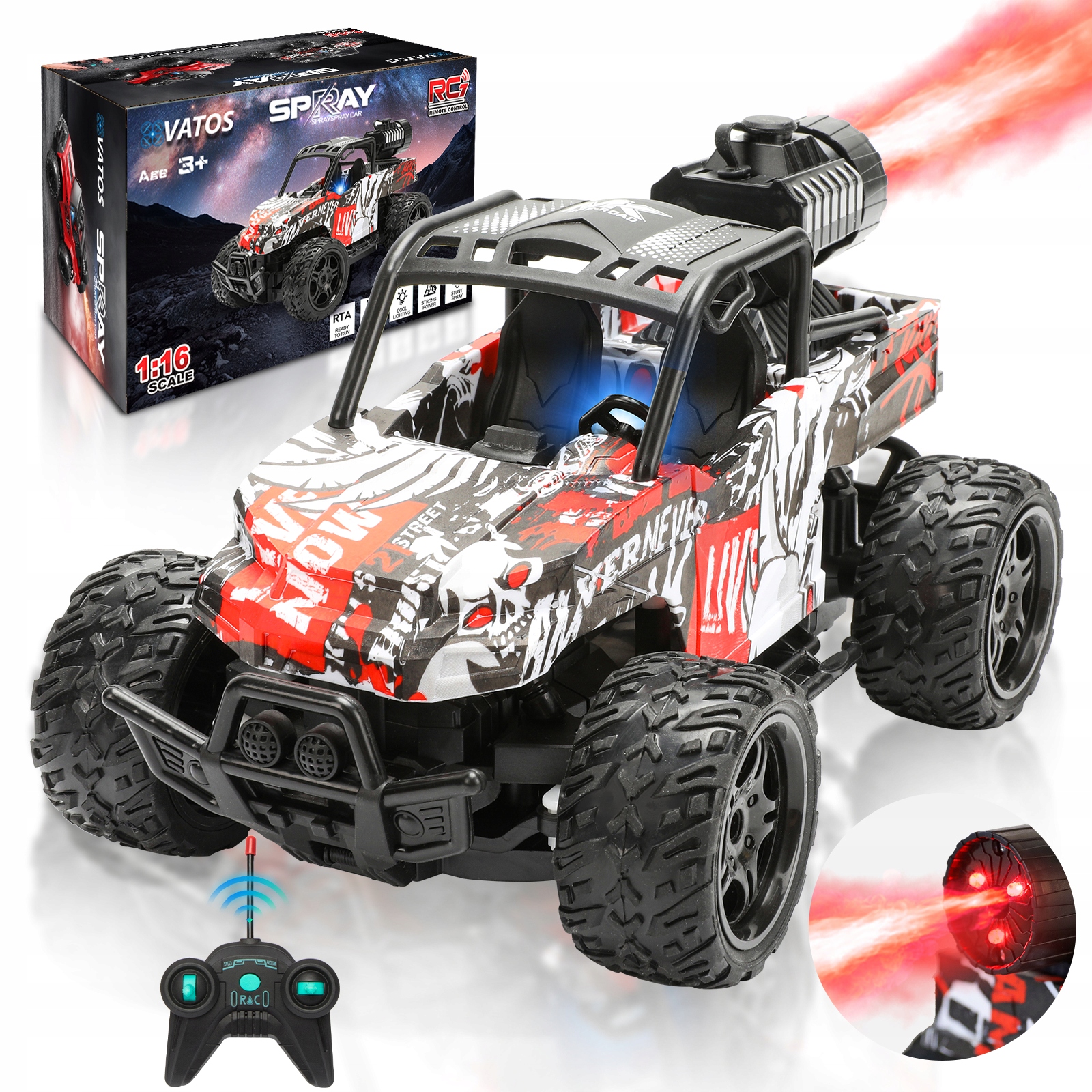 SAMOCHÓD ZDALNIE STEROWANY RC AUTO (0762221387277) • Cena, Opinie ...