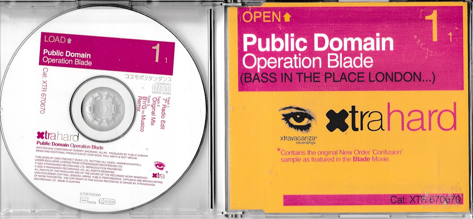 Operation Blade (Bass In The Place London...) Public Domain CD - porównaj ceny - Allegro.pl