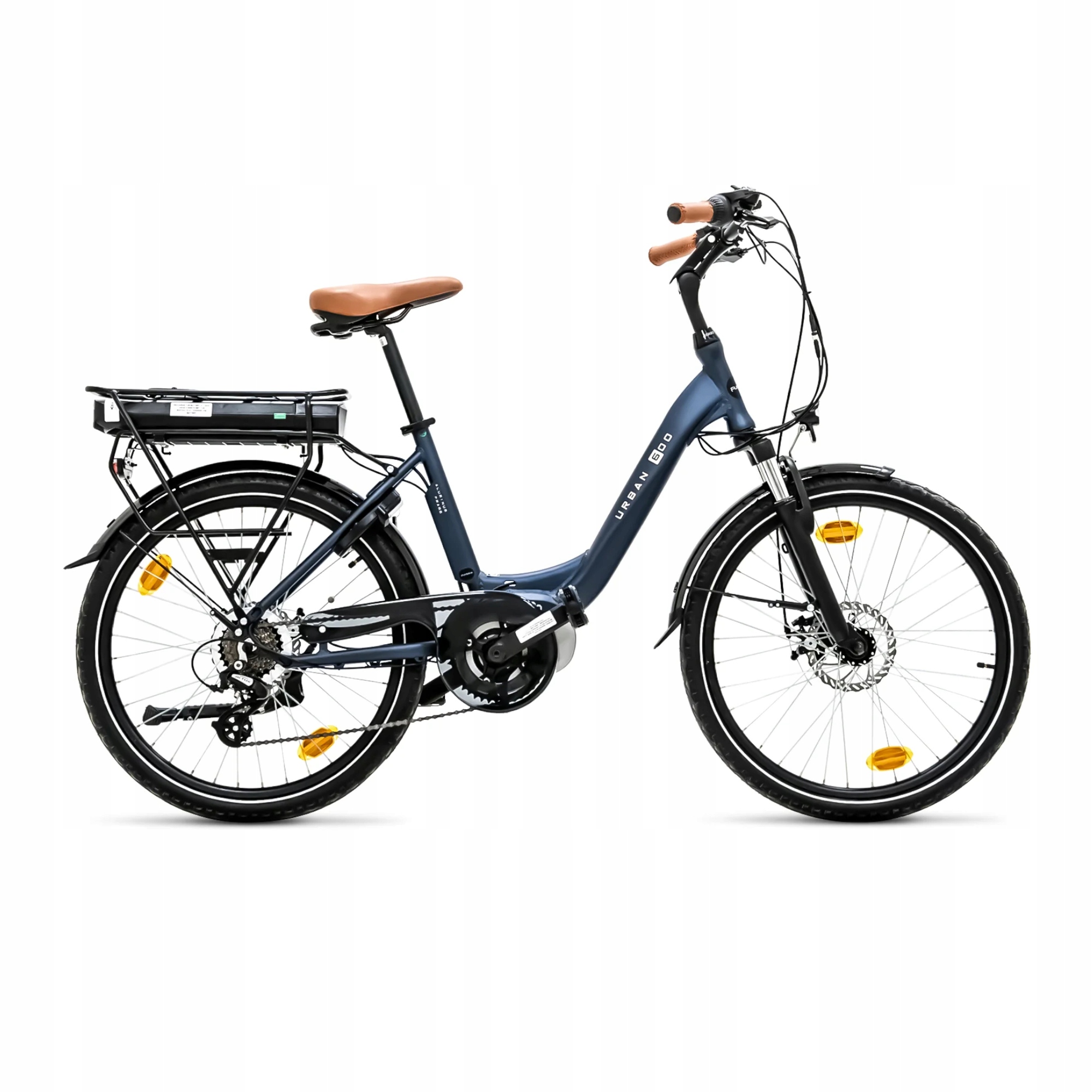Rower elektryczny FUNBIKE URBAN PRO 24 (2024) [Granatowy, rama S/M ... Rower elektryczny FUNBIKE URBAN PRO 24 (2024) [Granatowy, rama S/M ...