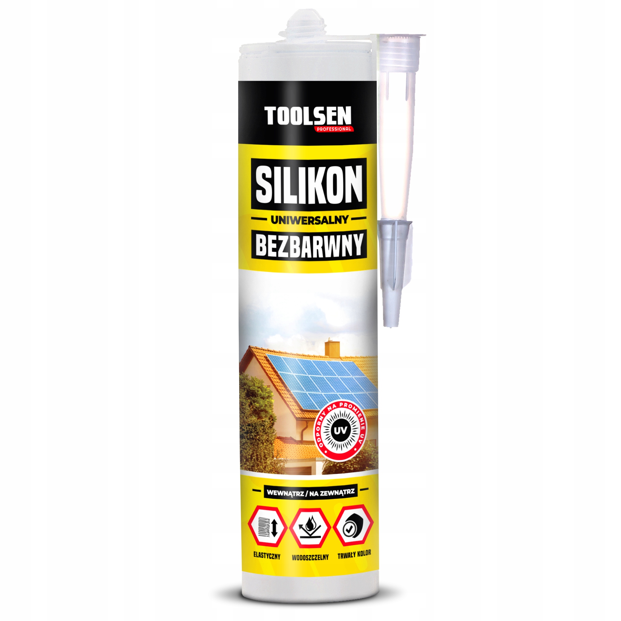 Silikon TOOLSEN bezbarwny 310 ml • 13.99PLN • Silikony - Chemia ...